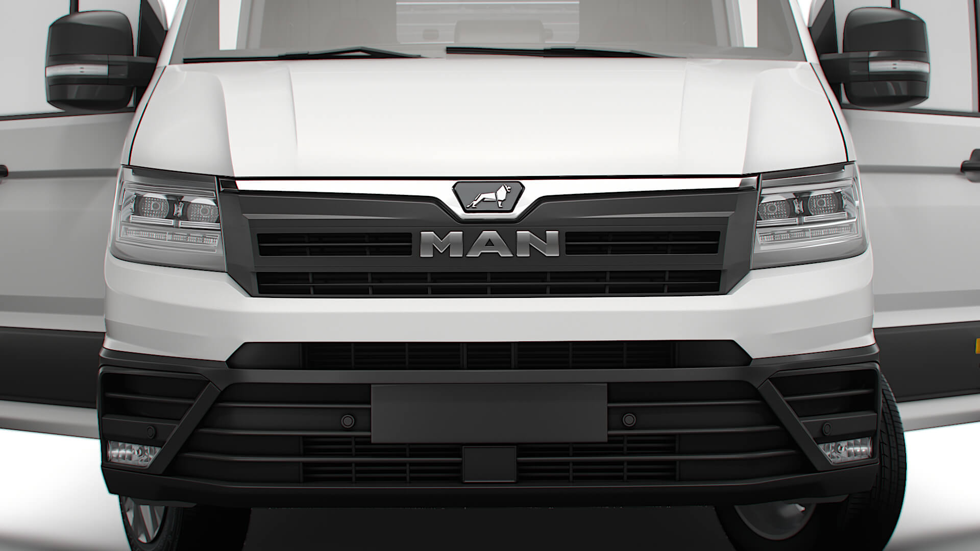 Man TGE Panel Van L2H1 HQ Interior 2023 - 3D Model by Creator 3D