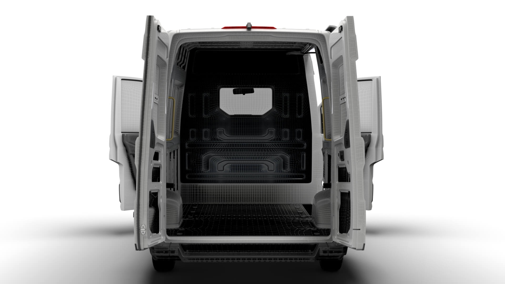 Man TGE Panel Van L2H2 HQ Interior 2023 - 3D Model by Creator 3D