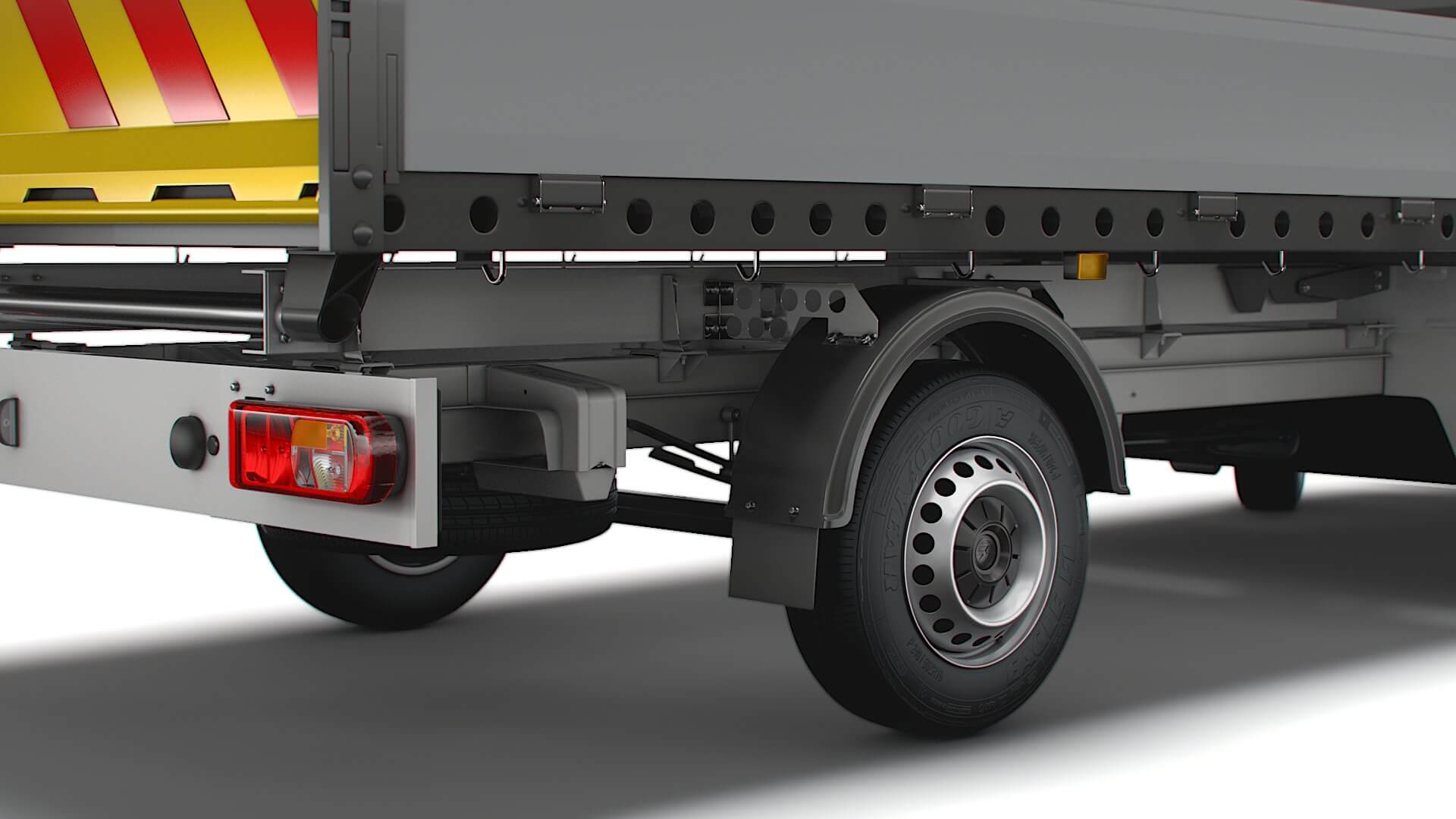 MAN TGE Single Cab Tipper 2021 - 3D Model by Creator 3D