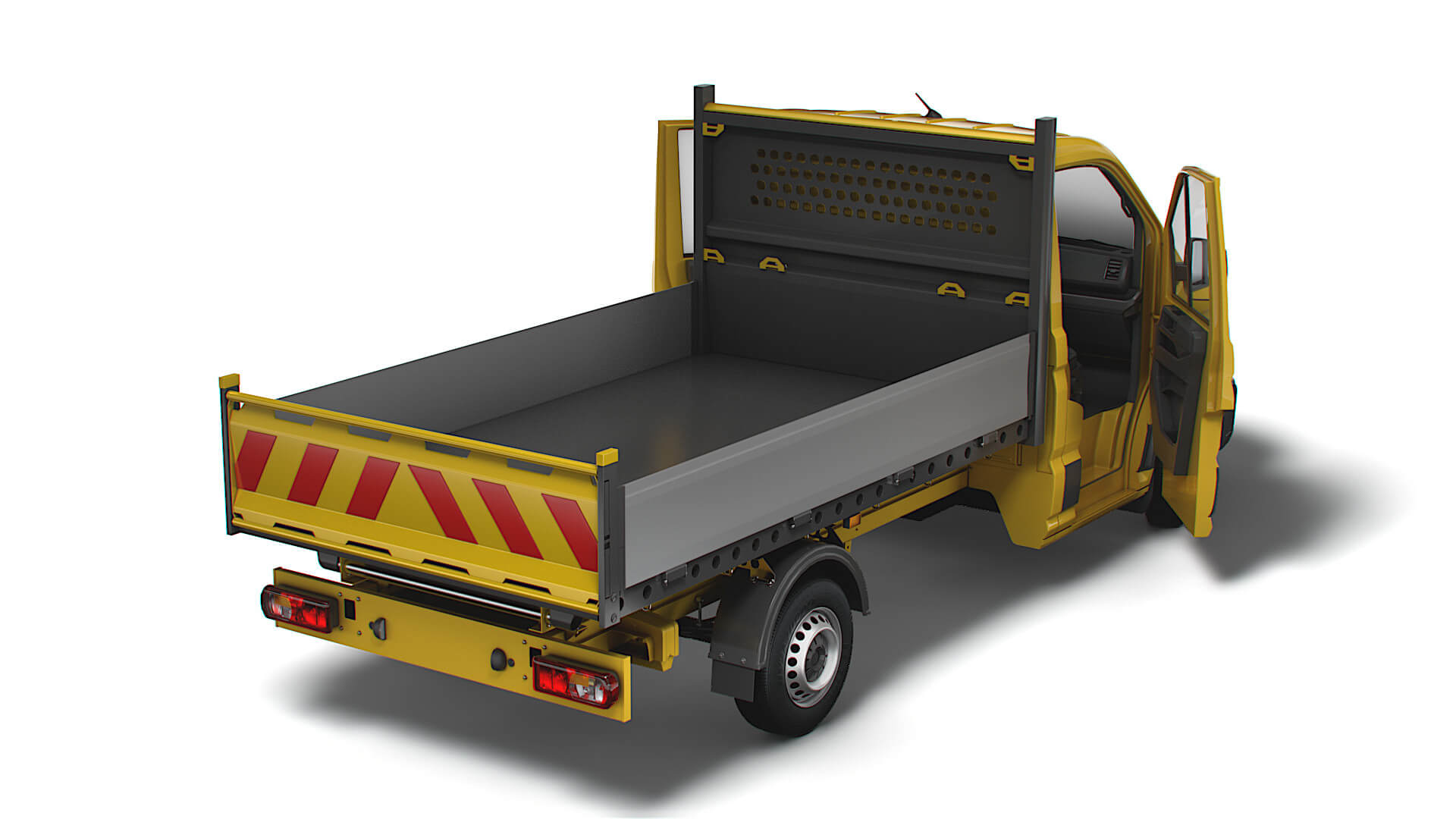 Man TGE Single Cab Tipper HQ Interior 2023 - 3D Model by Creator 3D