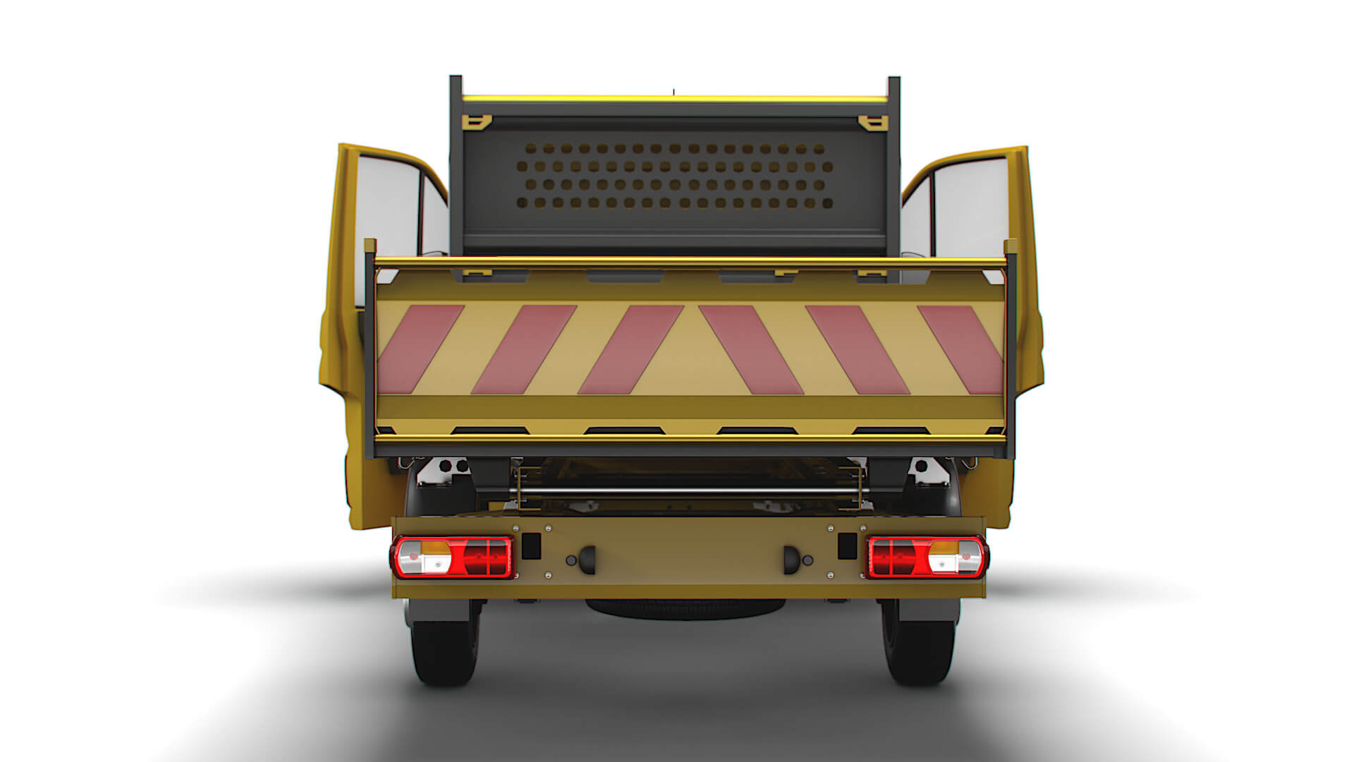 Man TGE Single Cab Tipper HQ Interior 2023 - 3D Model by Creator 3D