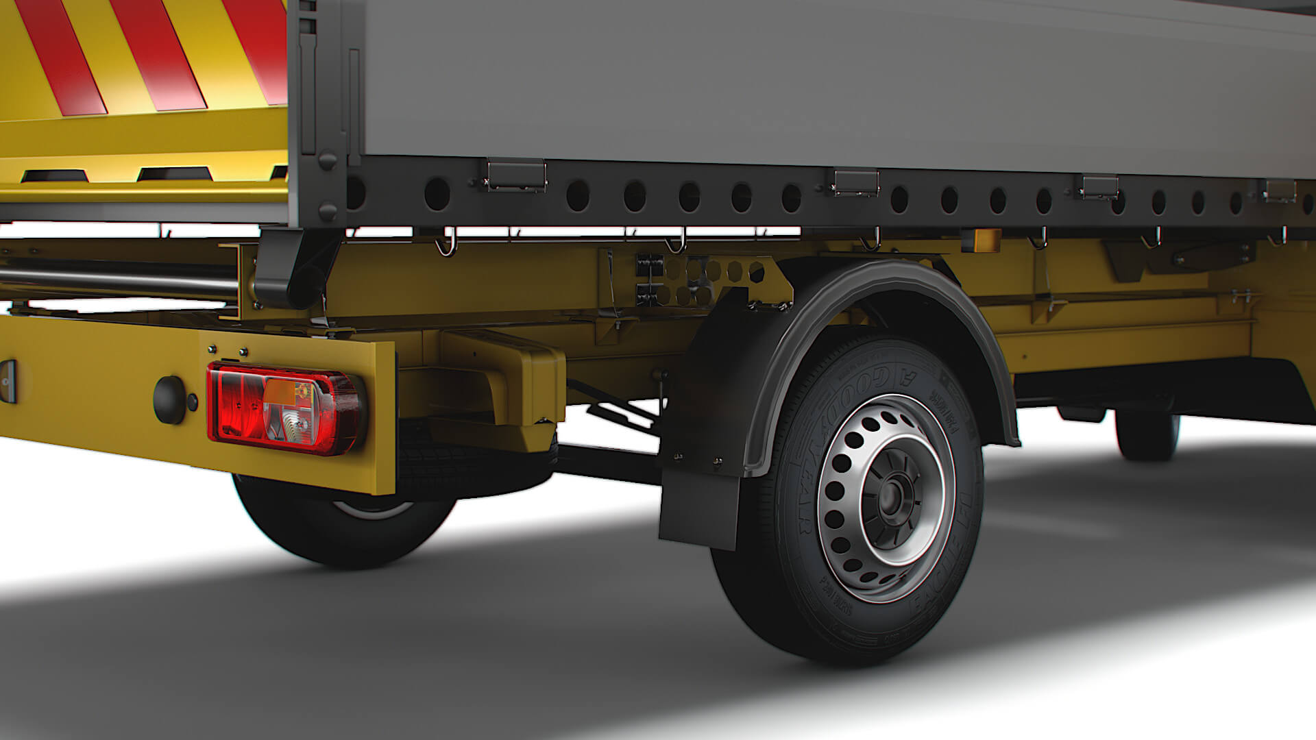 Man TGE Single Cab Tipper HQ Interior 2023 - 3D Model by Creator 3D