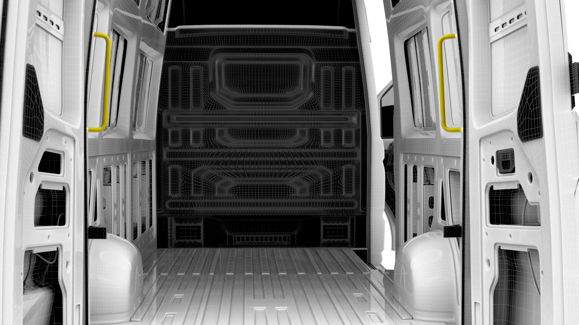 MAN TGE Van LWB SHR HQInterior 2025 - 3D Model by Creator 3D