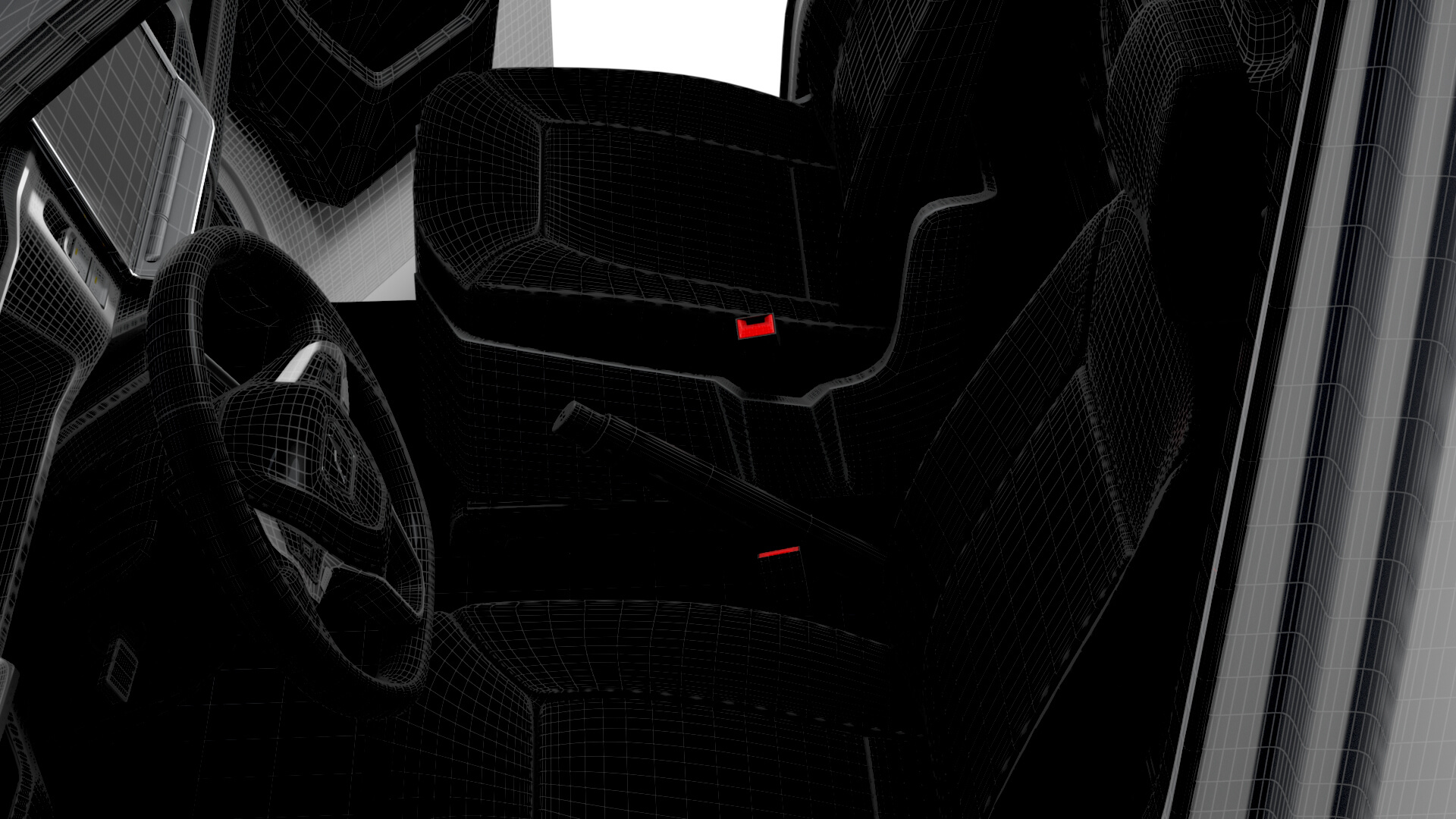 MAN TGE Van LWB SHR HQInterior 2025 - 3D Model by Creator 3D