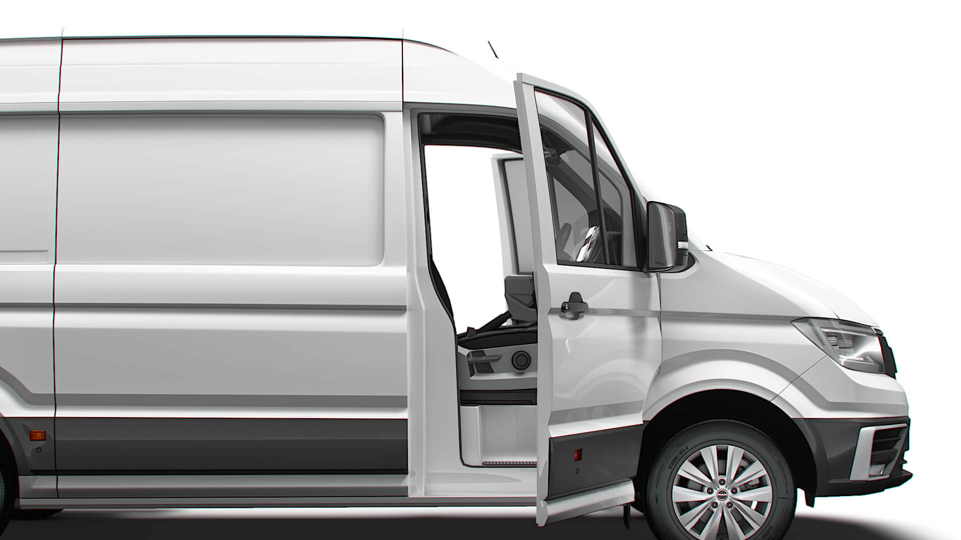 MAN TGE Van MWB HR HQInterior 2025 UKSpec - 3D Model by Creator 3D