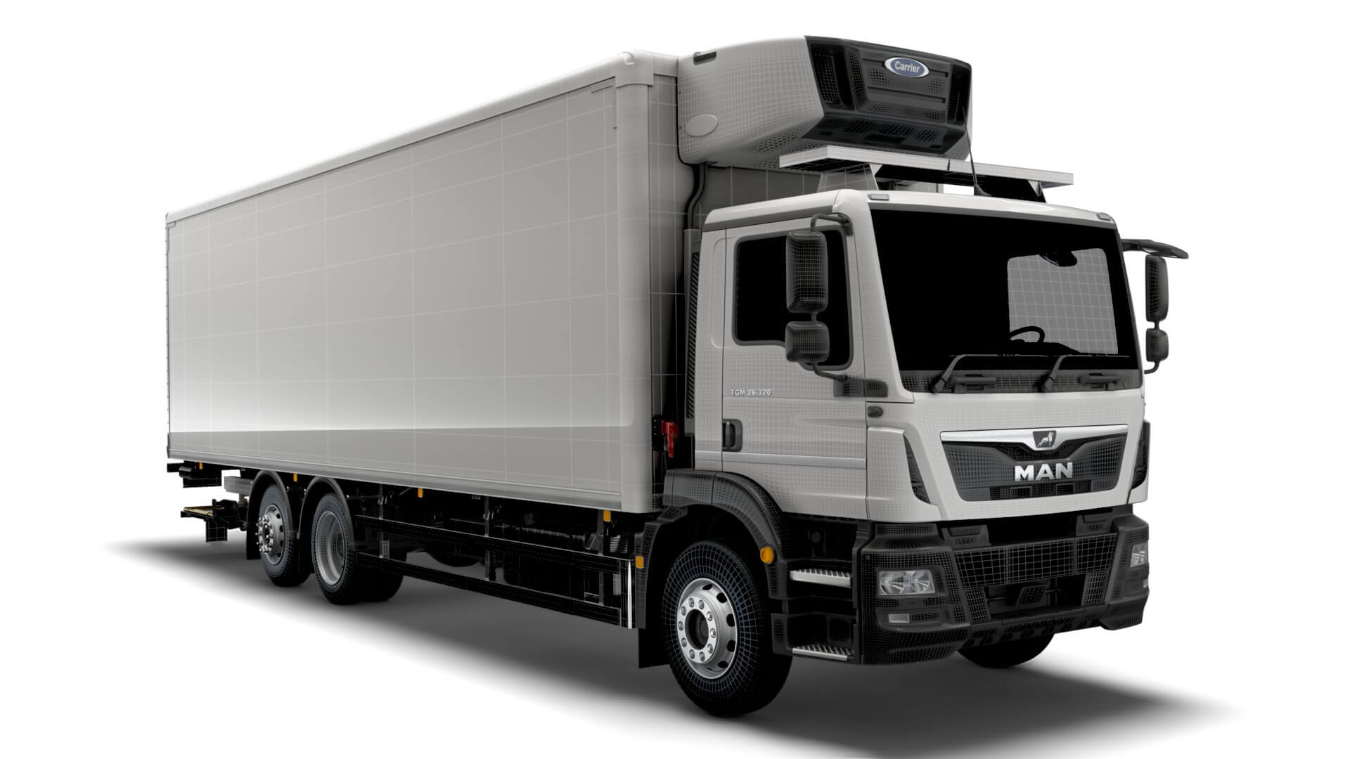 MAN TGM Refrigerated Rigid 2019 - 3D Model by Creator 3D