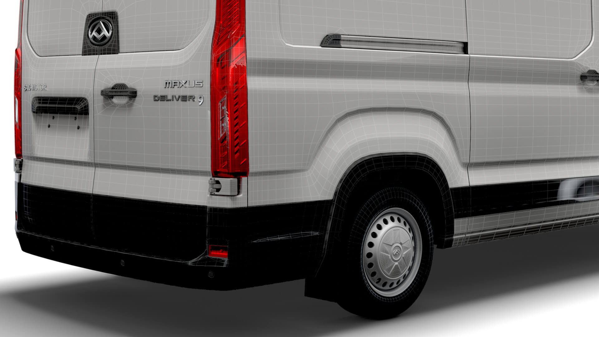 Maxus Deliver 9 Bus L2H3 2022 - 3D Model by Creator 3D