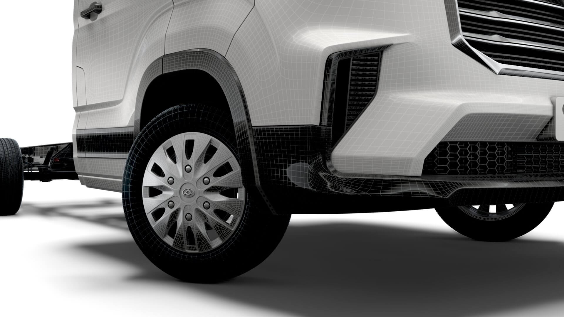 Maxus Deliver 9 Chassis 2022 - 3D Model by Creator 3D