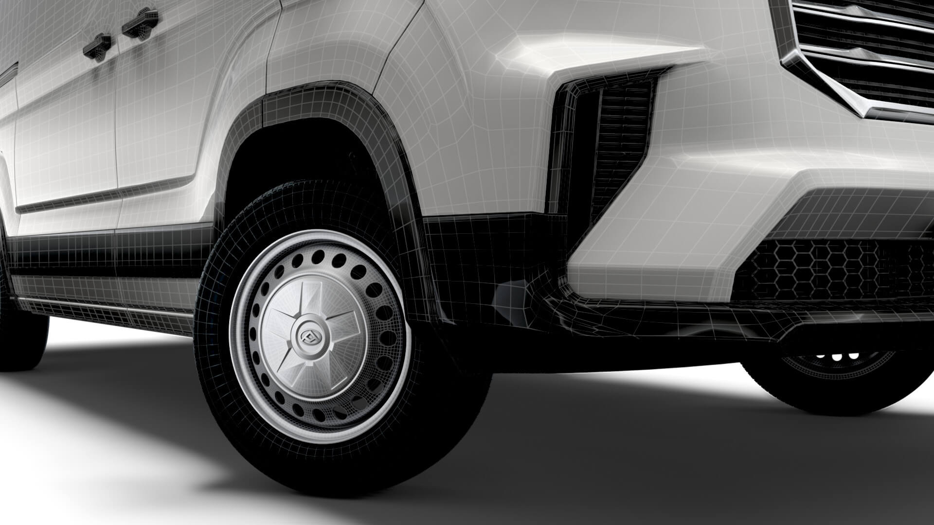 Maxus Deliver 9 L2H1 2022 - 3D Model by Creator 3D