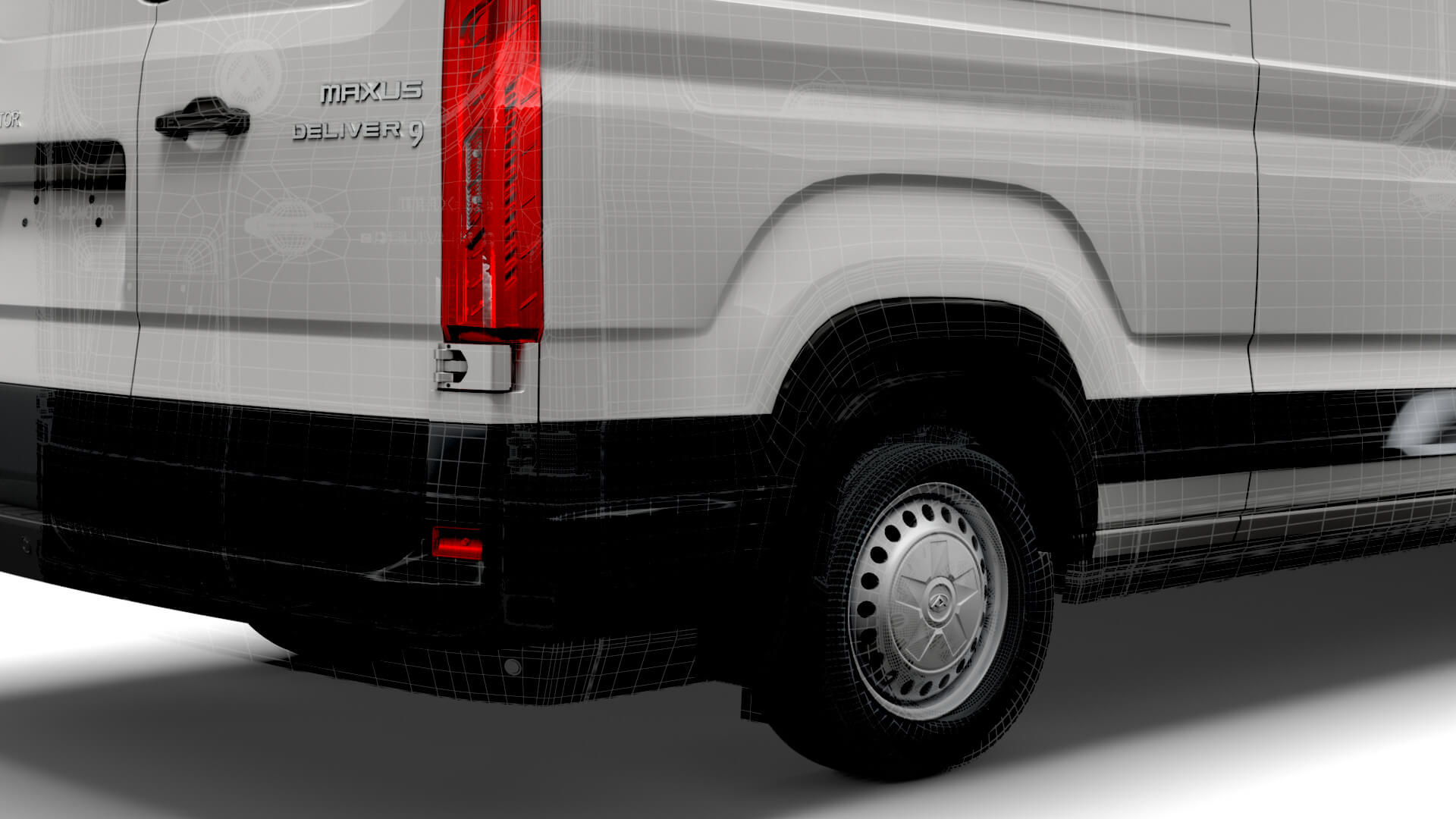 Maxus Deliver 9 L3H3 2022 - 3D Model by Creator 3D