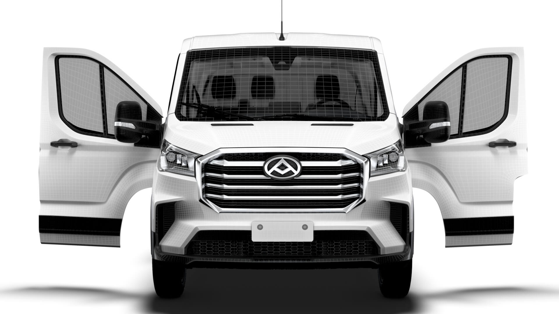 Maxus Deliver 9 Van L2H1 Hqinterior 2024 - 3D Model by Creator 3D