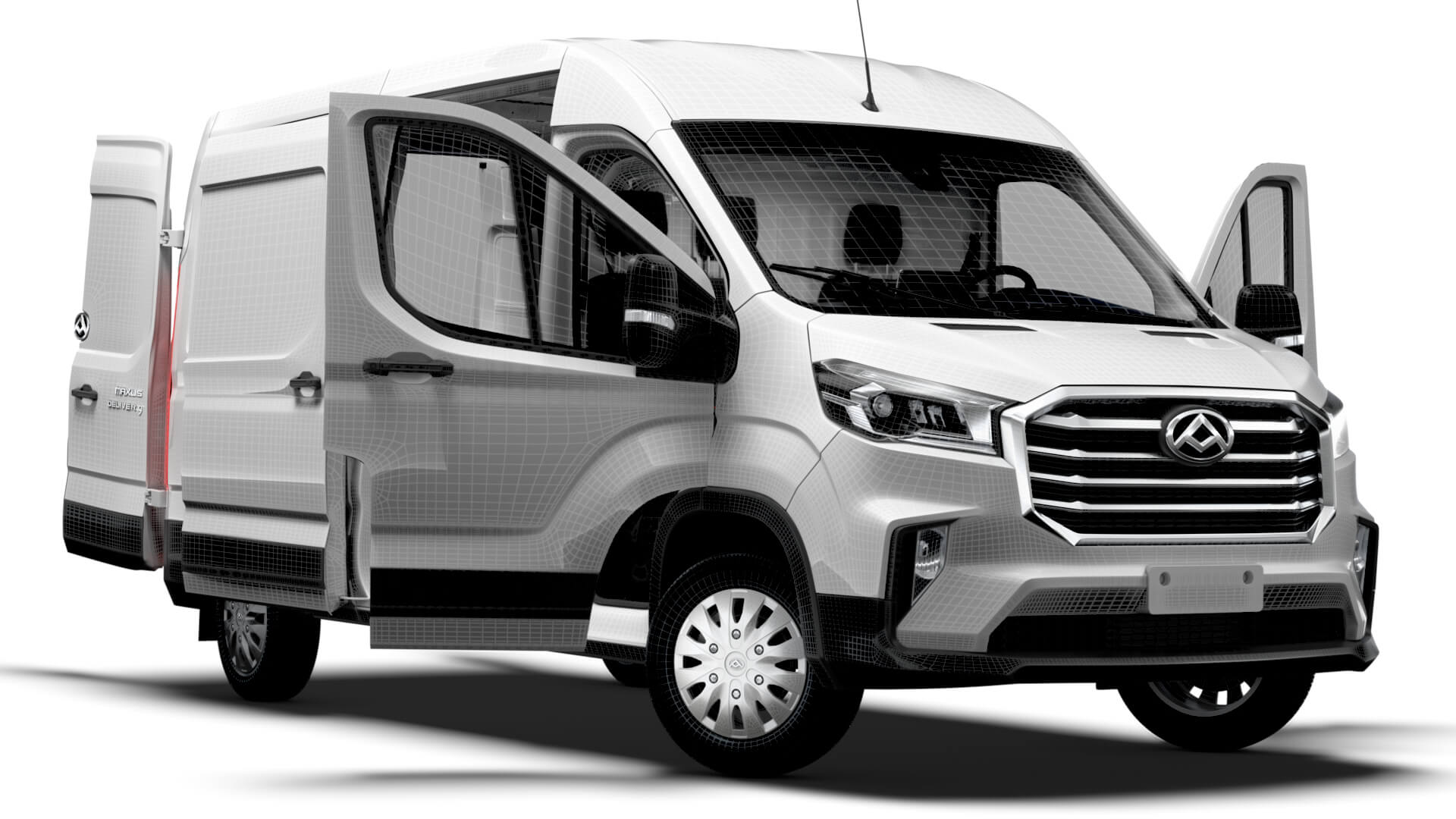 Maxus Deliver 9 Van L3H2 Hqinterior 2025 - 3D Model by Creator 3D