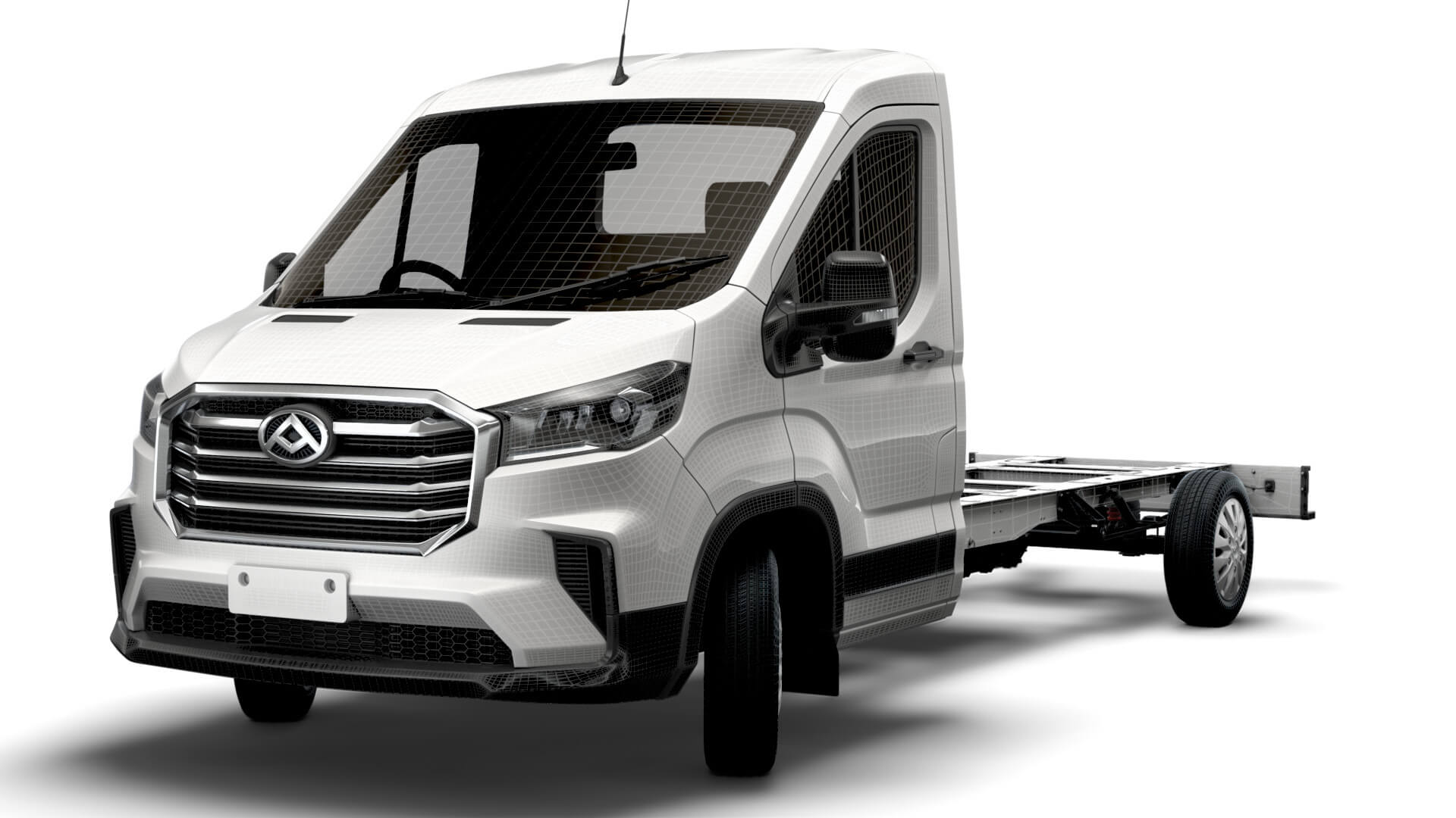 Maxus Deliver9 Chassis Long 2022 - 3D Model by Creator 3D
