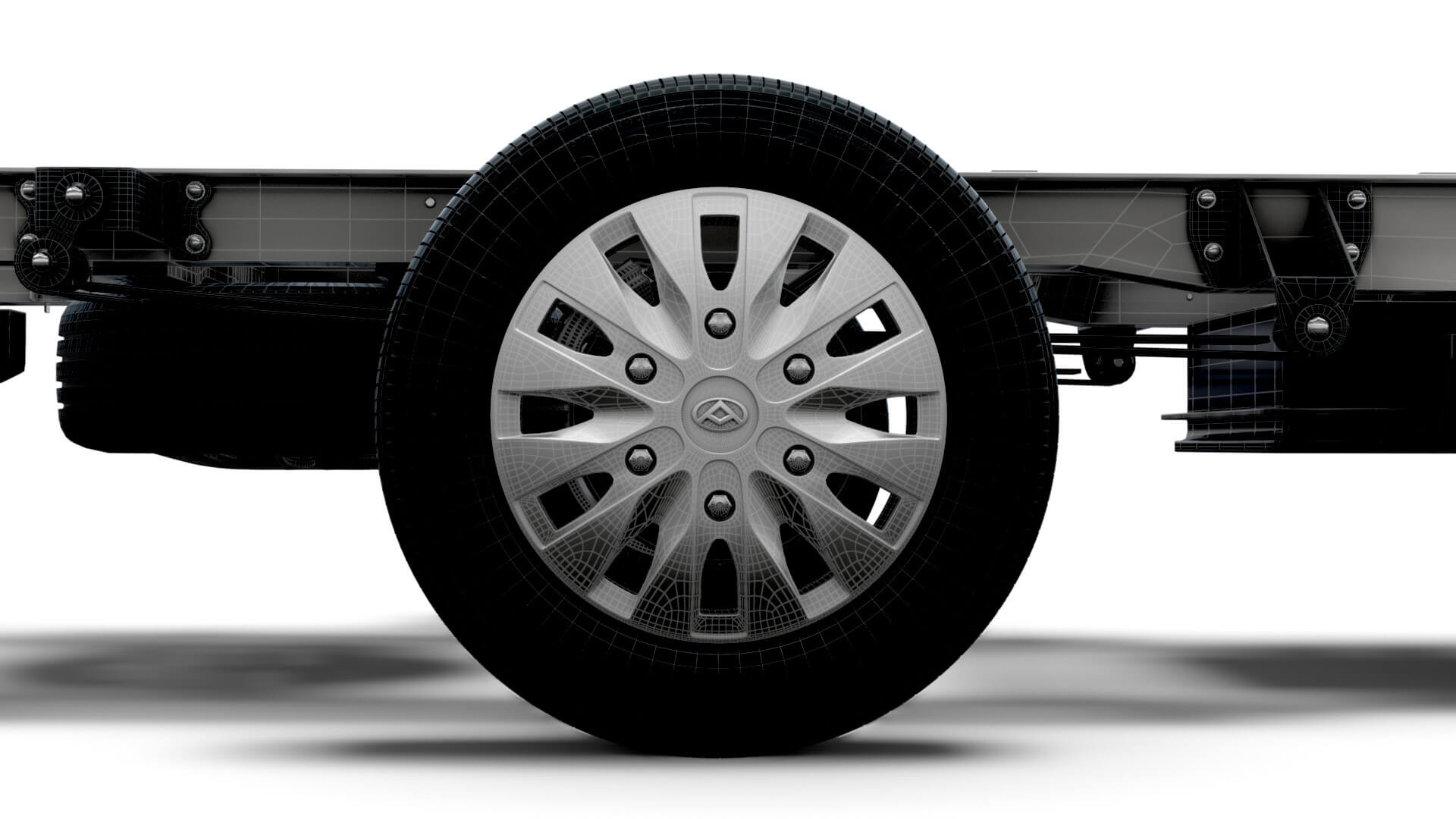 Maxus Deliver9 Chassis Long 2022 - 3D Model by Creator 3D