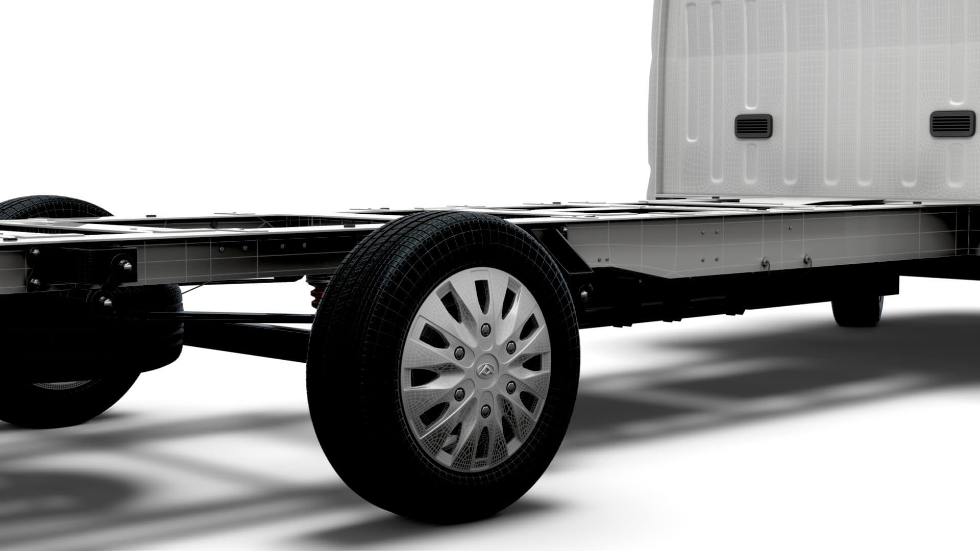 Maxus Deliver9 Chassis Long 2022 - 3D Model by Creator 3D