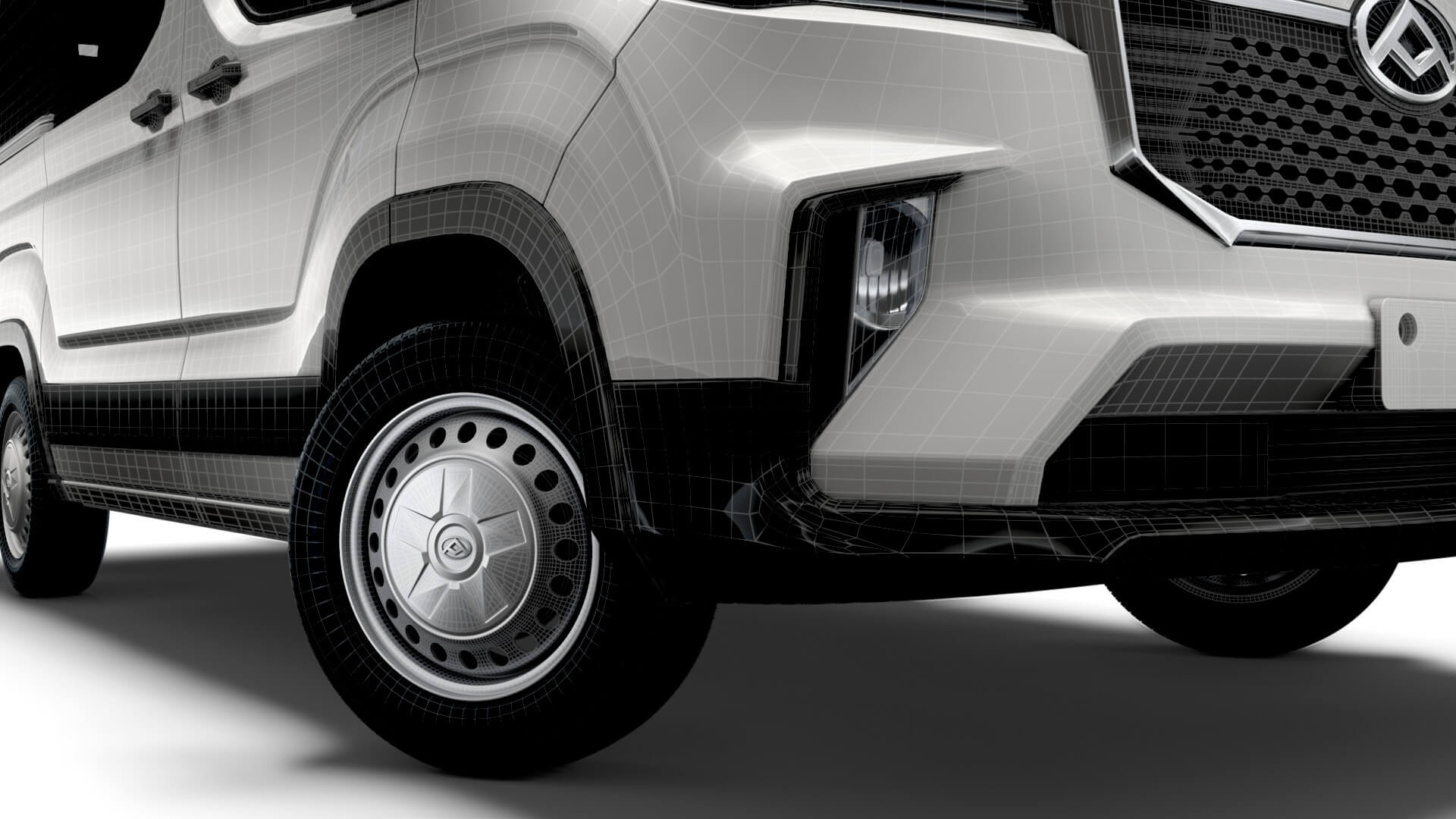 Maxus E Deliver9 Bus L1H1 2022 - 3D Model by Creator 3D