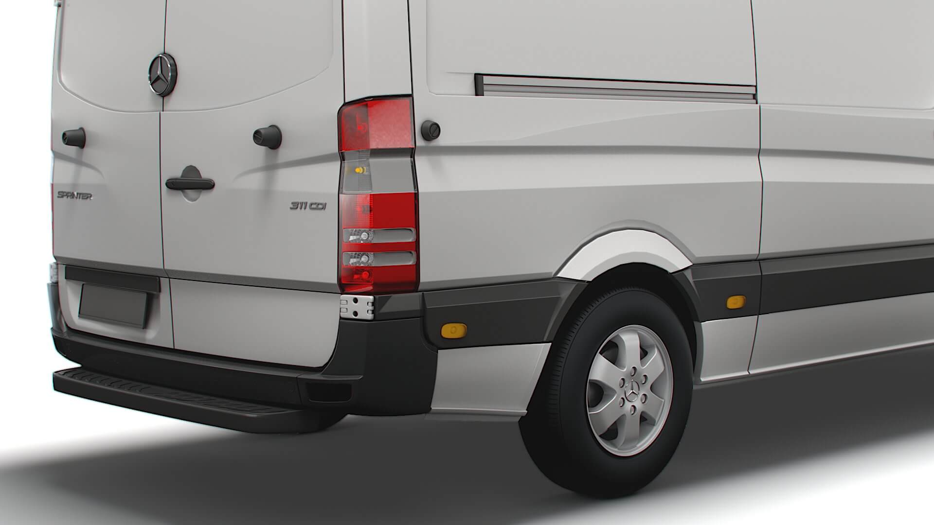 MB Sprinter Van L2H3 2018 - 3D Model by Creator 3D