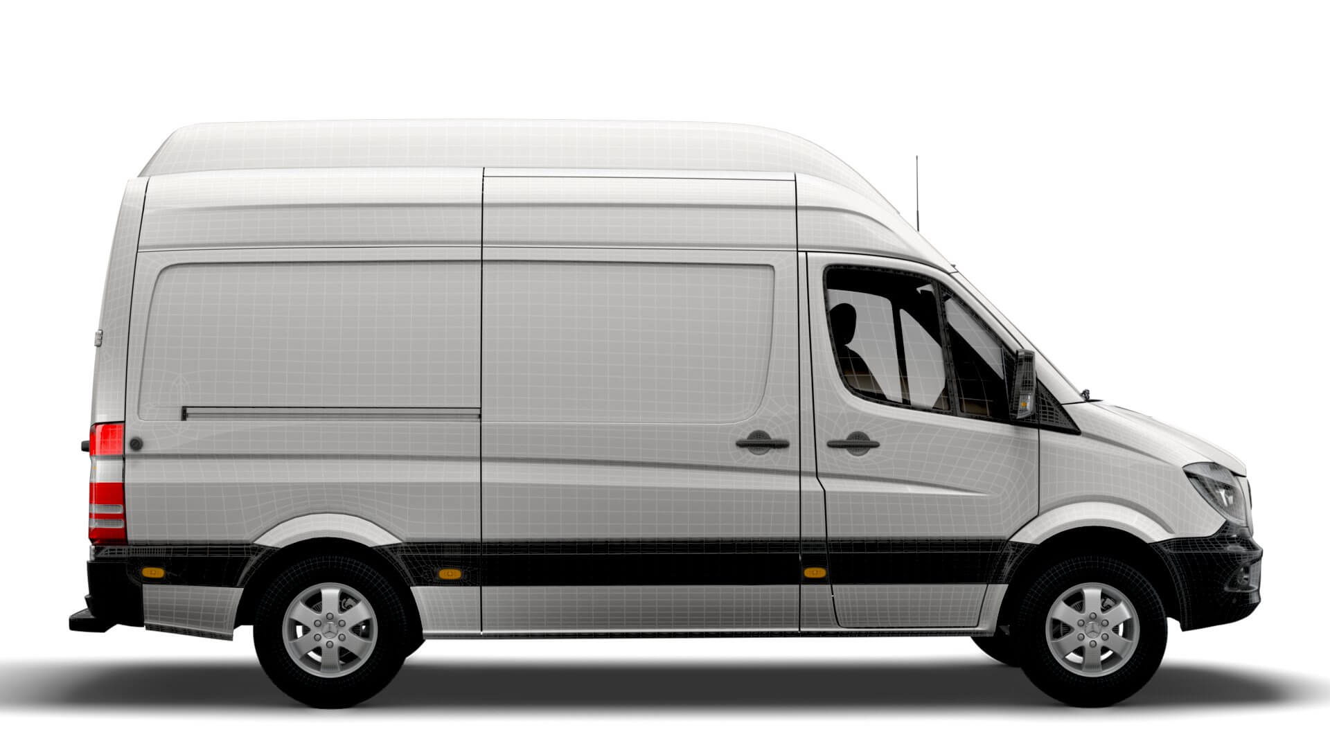 MB Sprinter Van L2H3 2018 - 3D Model by Creator 3D