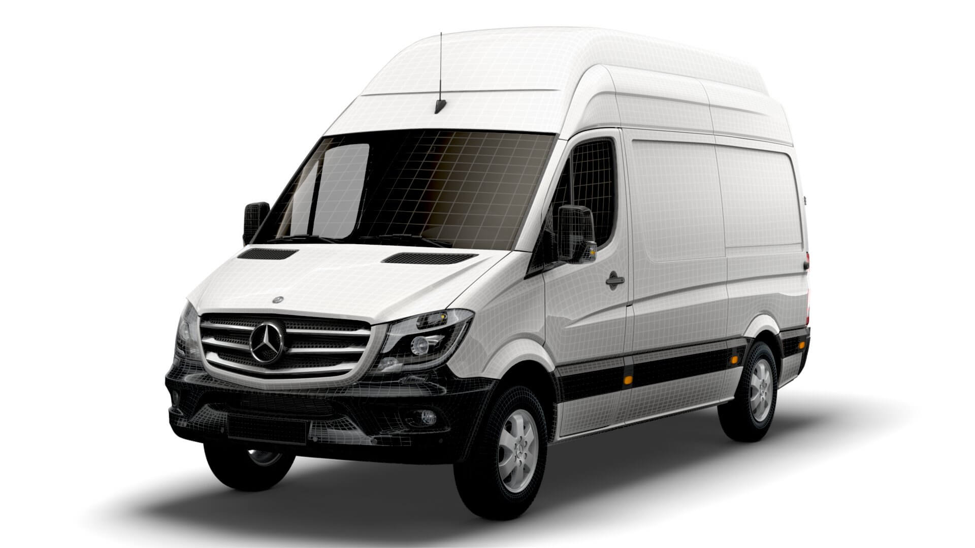 MB Sprinter Van L2H3 2018 - 3D Model by Creator 3D