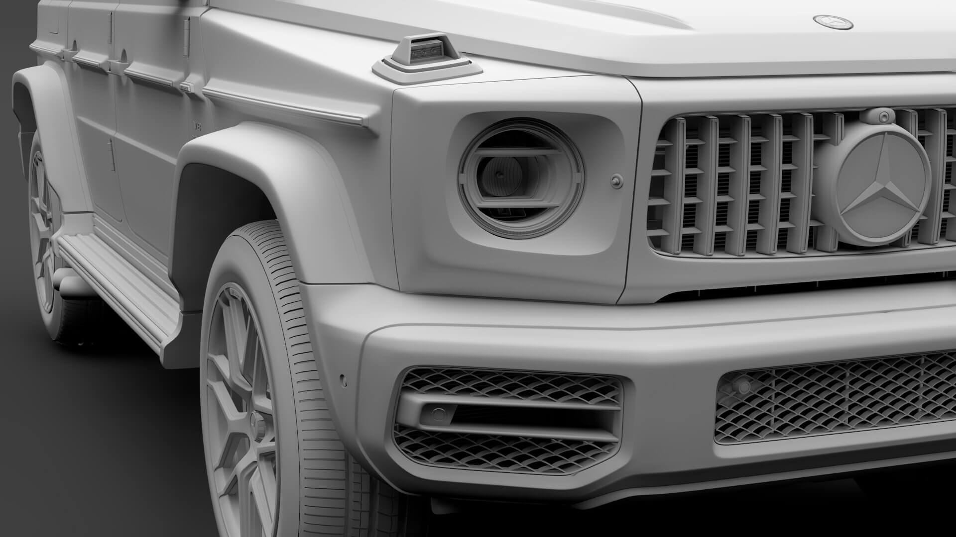 Mercedes AMG G 63 W464 2019 - 3D Model by Creator 3D