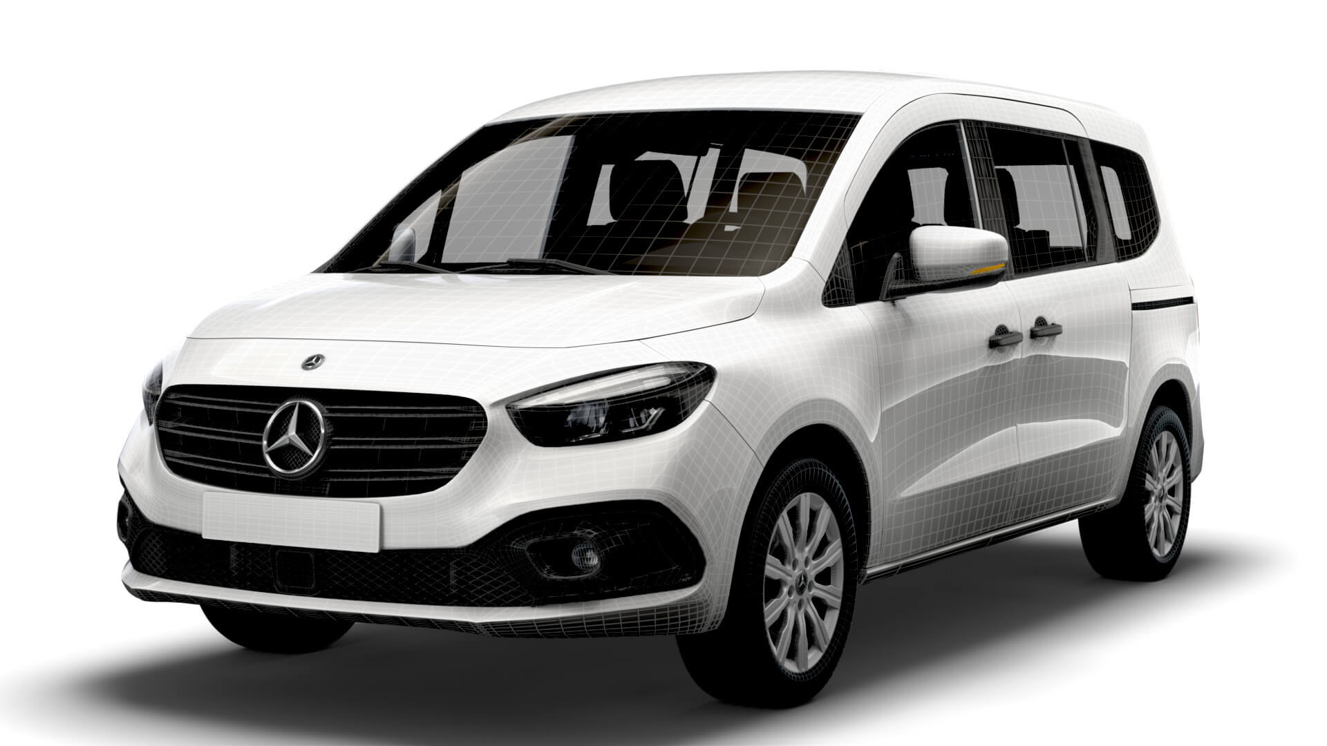 Mercedes Benz Citan Tourer LWB 2023 - 3D Model by Creator 3D