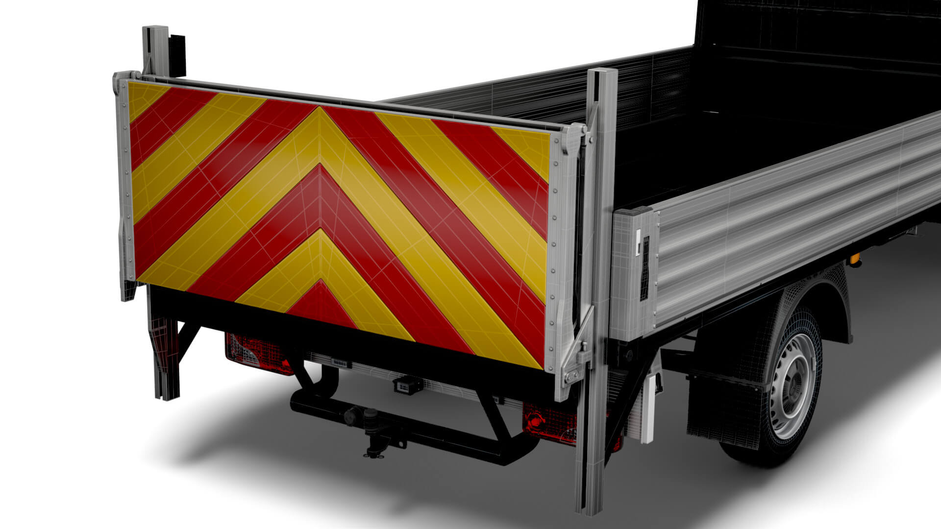 Mercedes Benz Dropside Tail Lift 2008 - 3D Model by Creator 3D