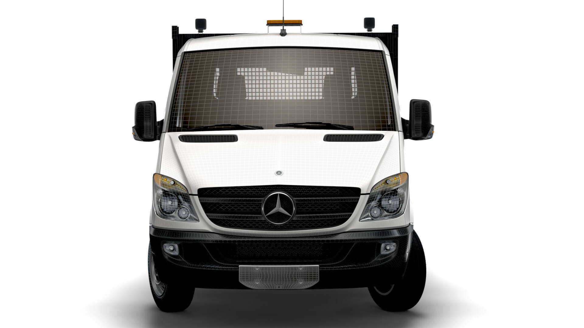Mercedes Benz Dropside Tail Lift 2008 - 3D Model by Creator 3D