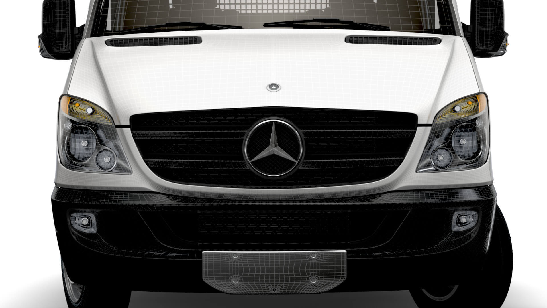 Mercedes Benz Dropside Tail Lift 2008 - 3D Model by Creator 3D