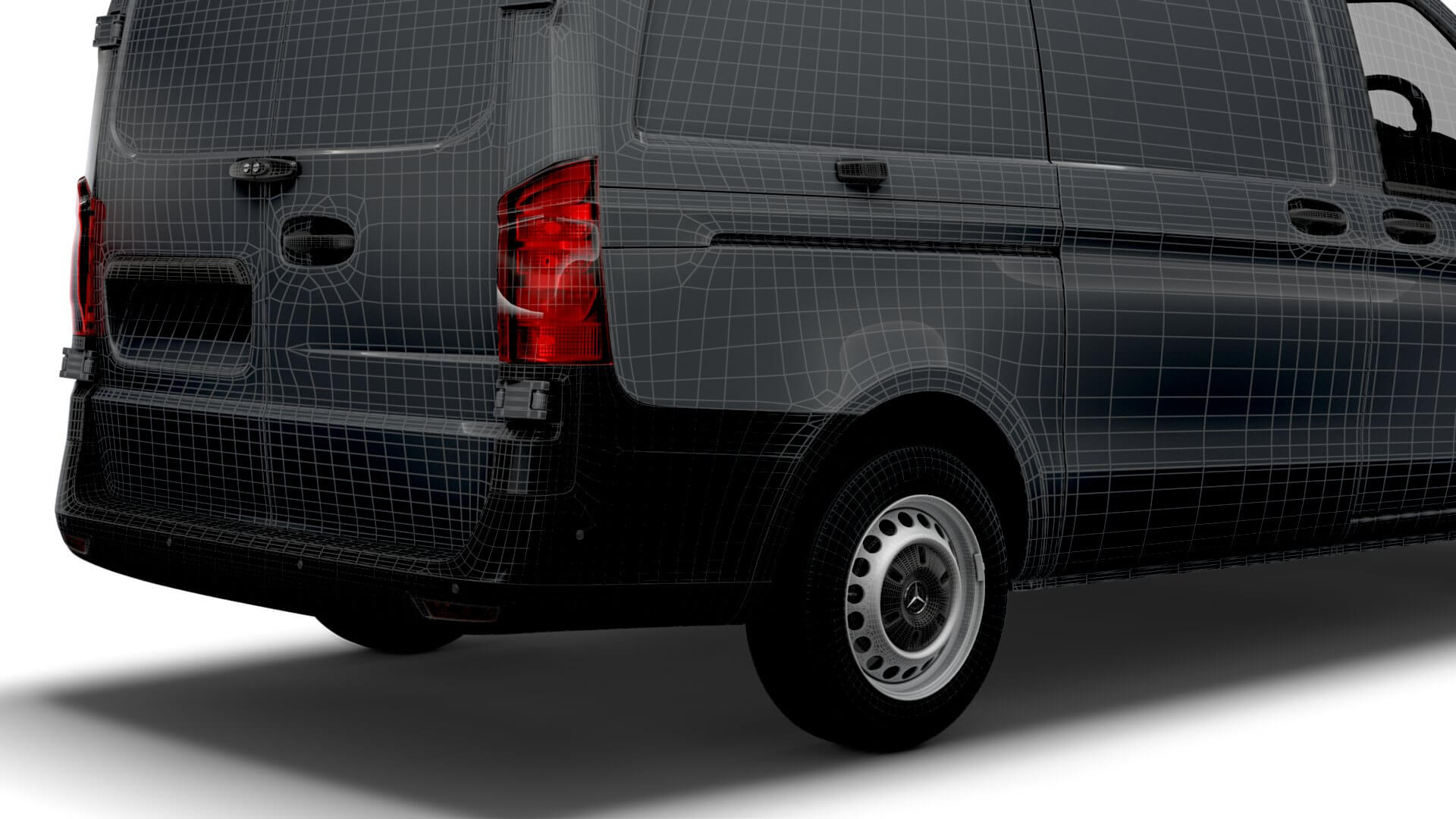 Mercedes Benz E Vito L2 Electric 2020 - 3D Model by Creator 3D
