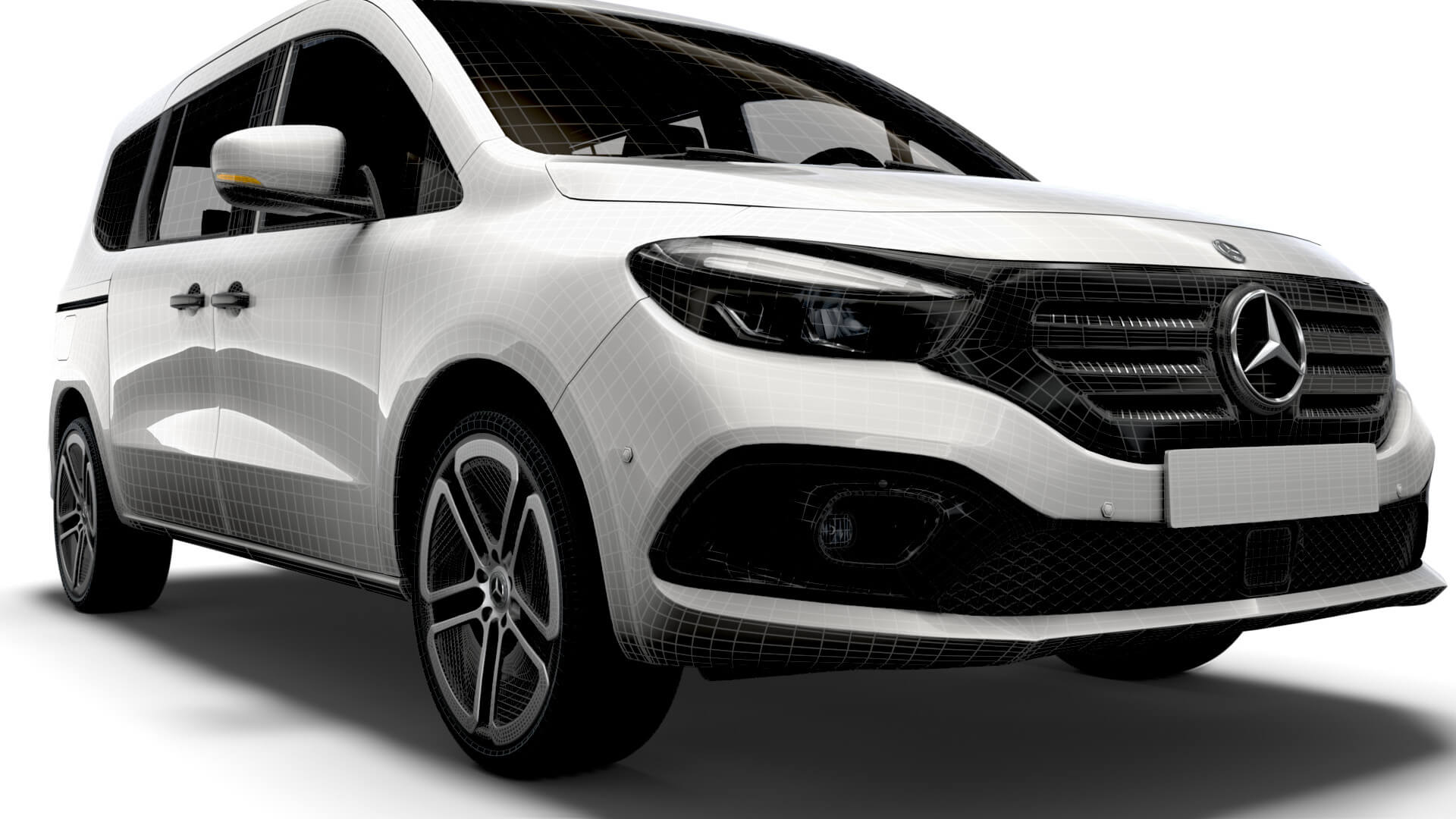 Mercedes Benz EQT LWB 2023 - 3D Model by Creator 3D