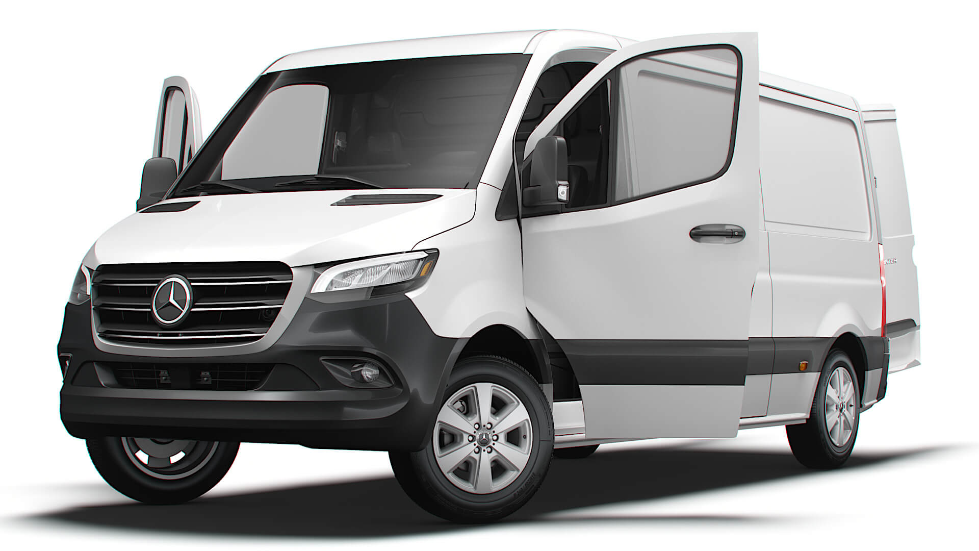 Mercedes Benz Esprinter L2H1 FWD HQ Interior 2024 - 3D Model by Creator 3D