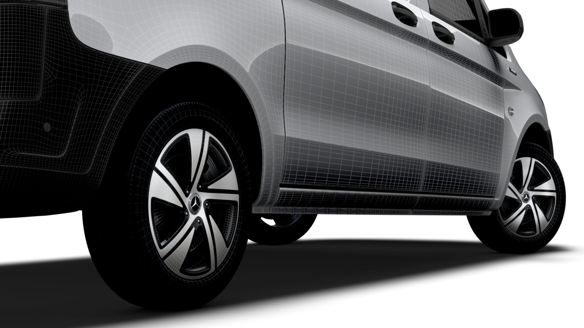 Mercedes Benz Evito Panel Van L1 2024 - 3D Model by Creator 3D