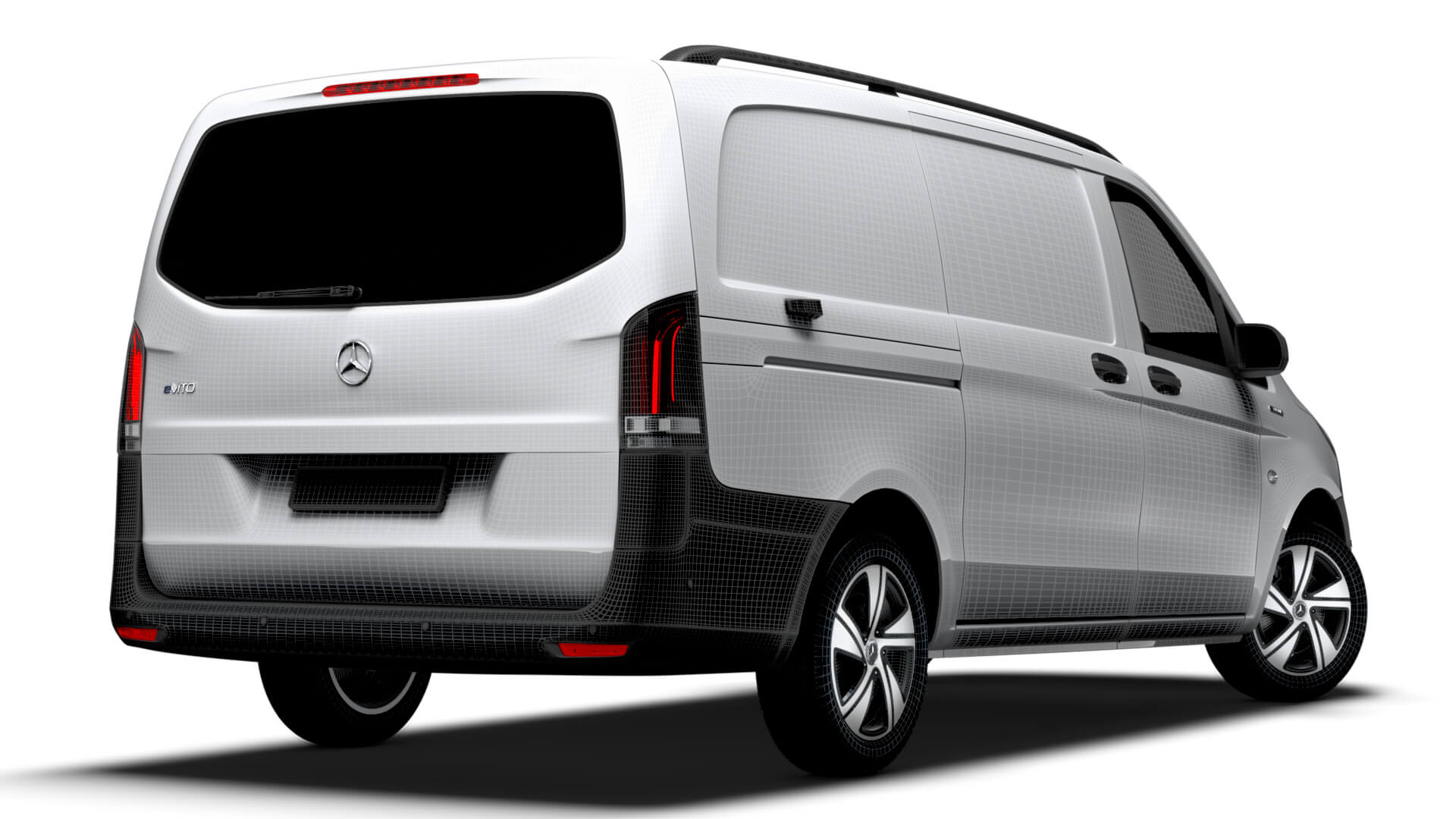 Mercedes Benz Evito Panel Van L2 2024 - 3D Model by Creator 3D
