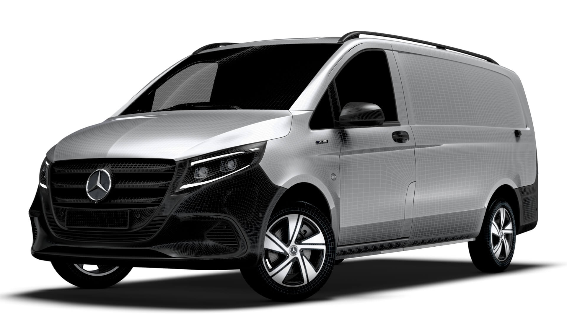 Mercedes Benz Evito Panel Van L2 2024 - 3D Model by Creator 3D