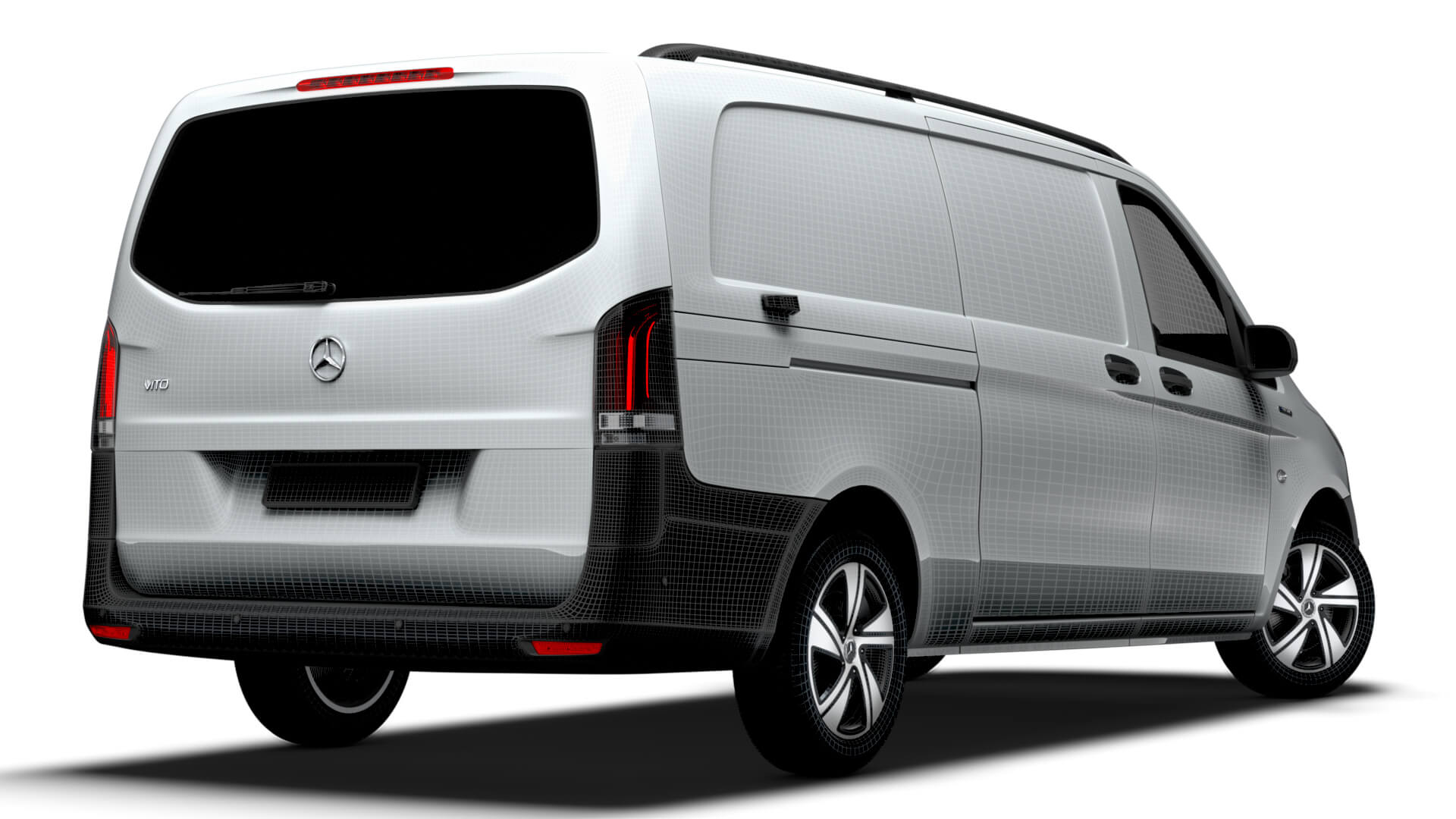 Mercedes Benz Evito Panel Van L3 2024 - 3D Model by Creator 3D