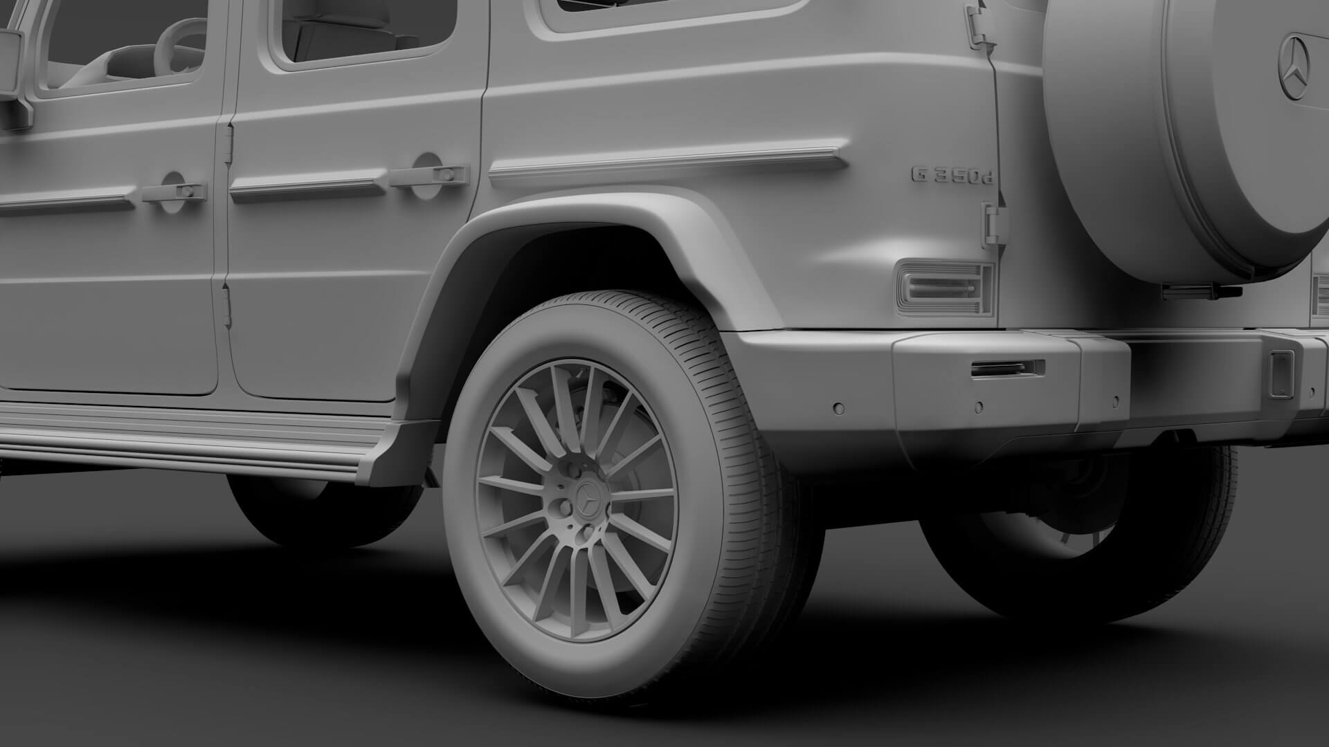 Mercedes Benz G 350d AMG Line W464 2019 - 3D Model by Creator 3D