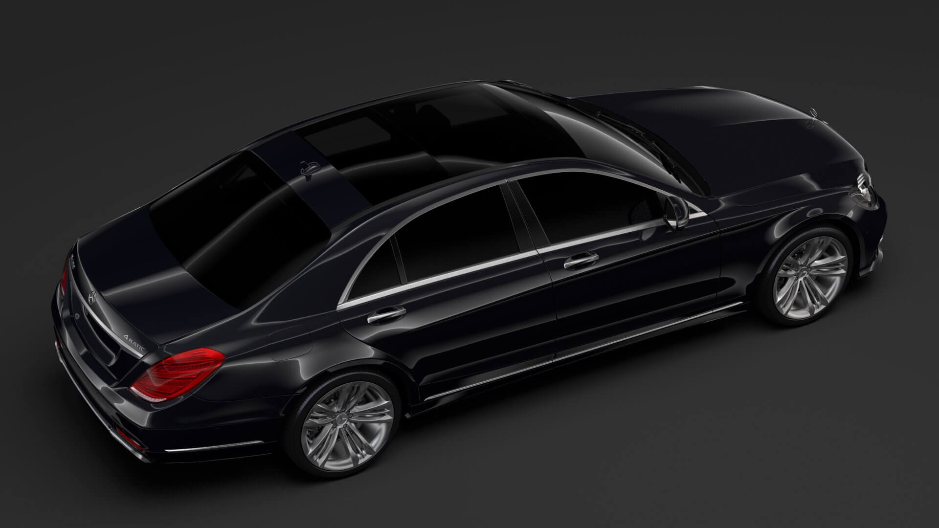 Mercedes Benz S 400 D Lang 4MATIC V222 2018 - 3D Model by Creator 3D