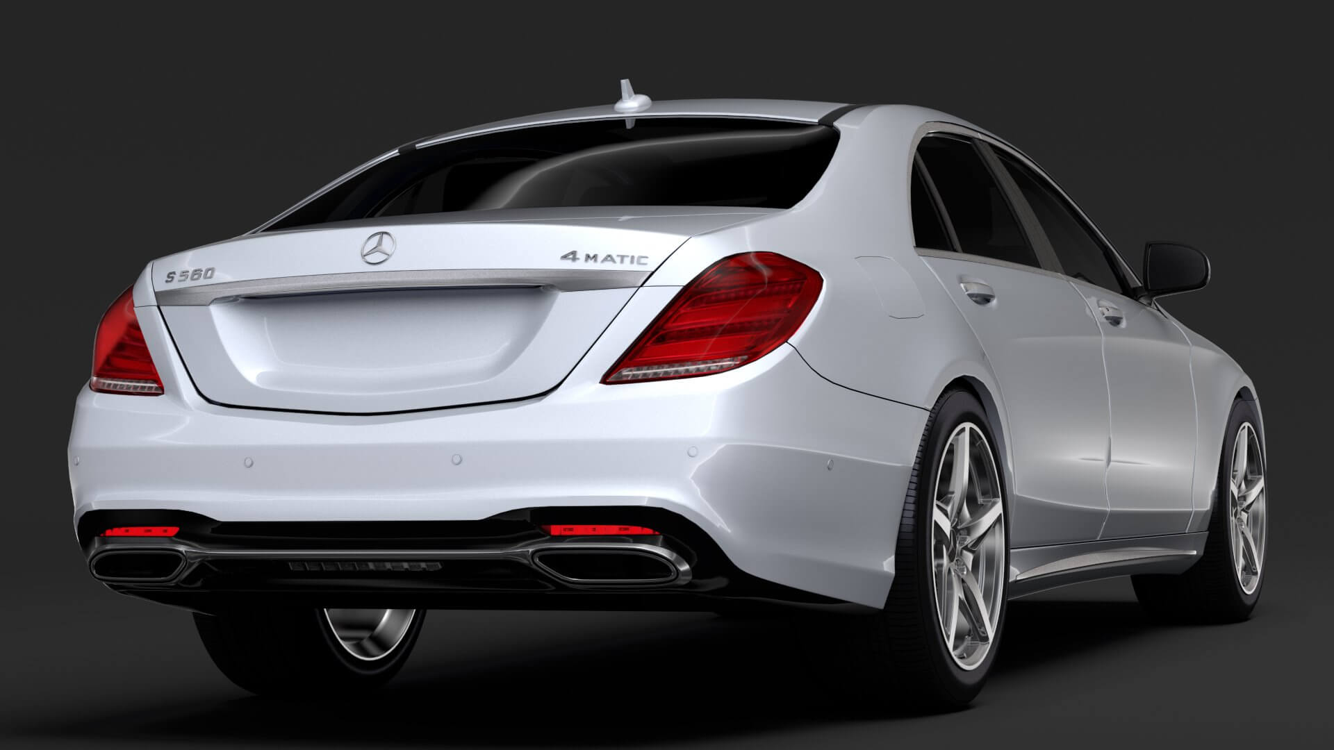 Mercedes Benz S 560 Lang 4MATIC AMG Line V222 2018 - 3D Model by Creator 3D