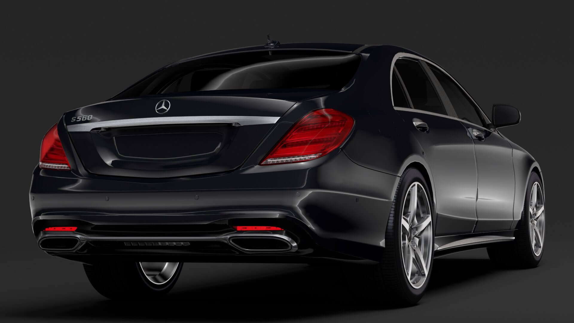 Mercedes Benz S 560 Lang AMG Line V222 2018 - 3D Model by Creator 3D