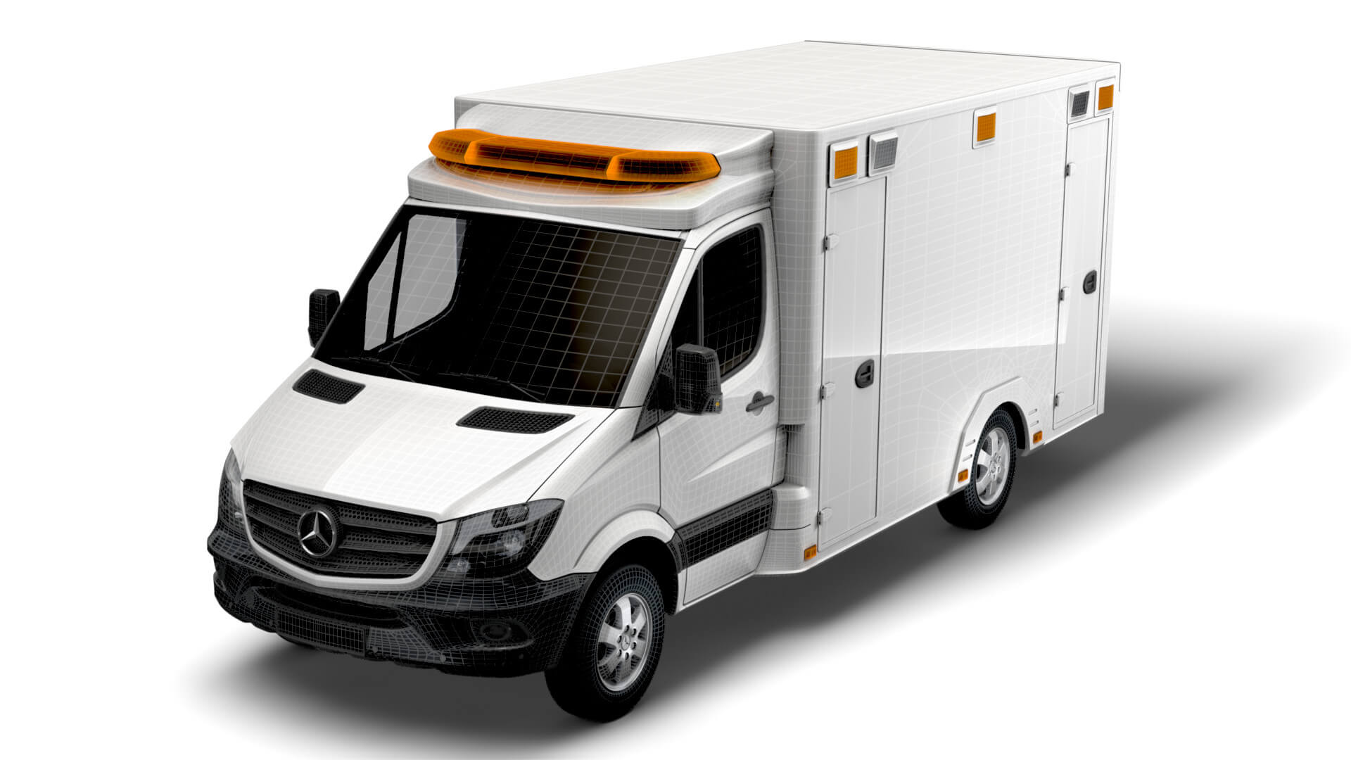 Mercedes Benz Sprinter Ambulance 2019 - 3D Model by Creator 3D