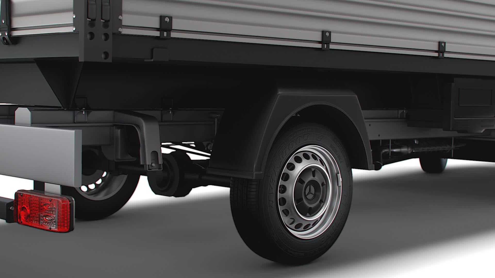 Mercedes Benz Sprinter Dropside 2023 - 3D Model by Creator 3D