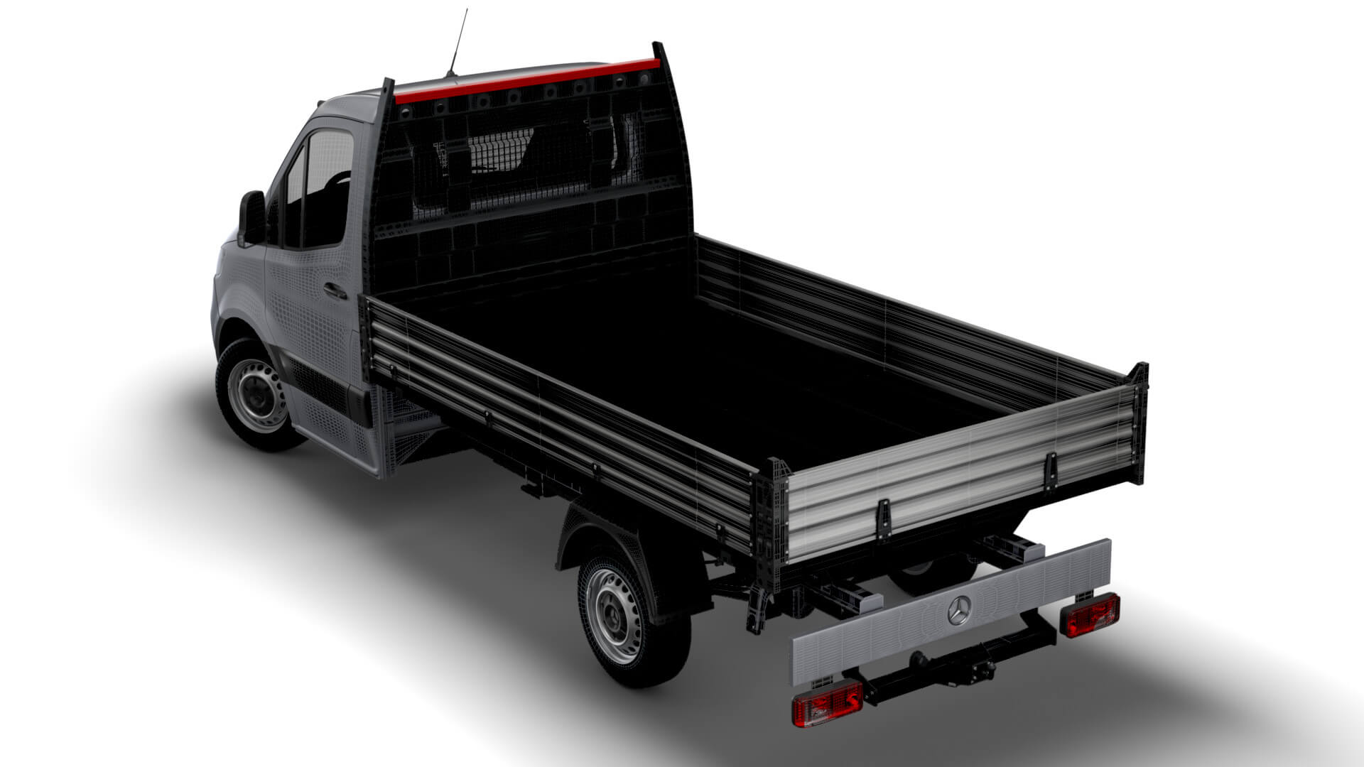 Mercedes Benz Sprinter Dropside 2023 - 3D Model by Creator 3D