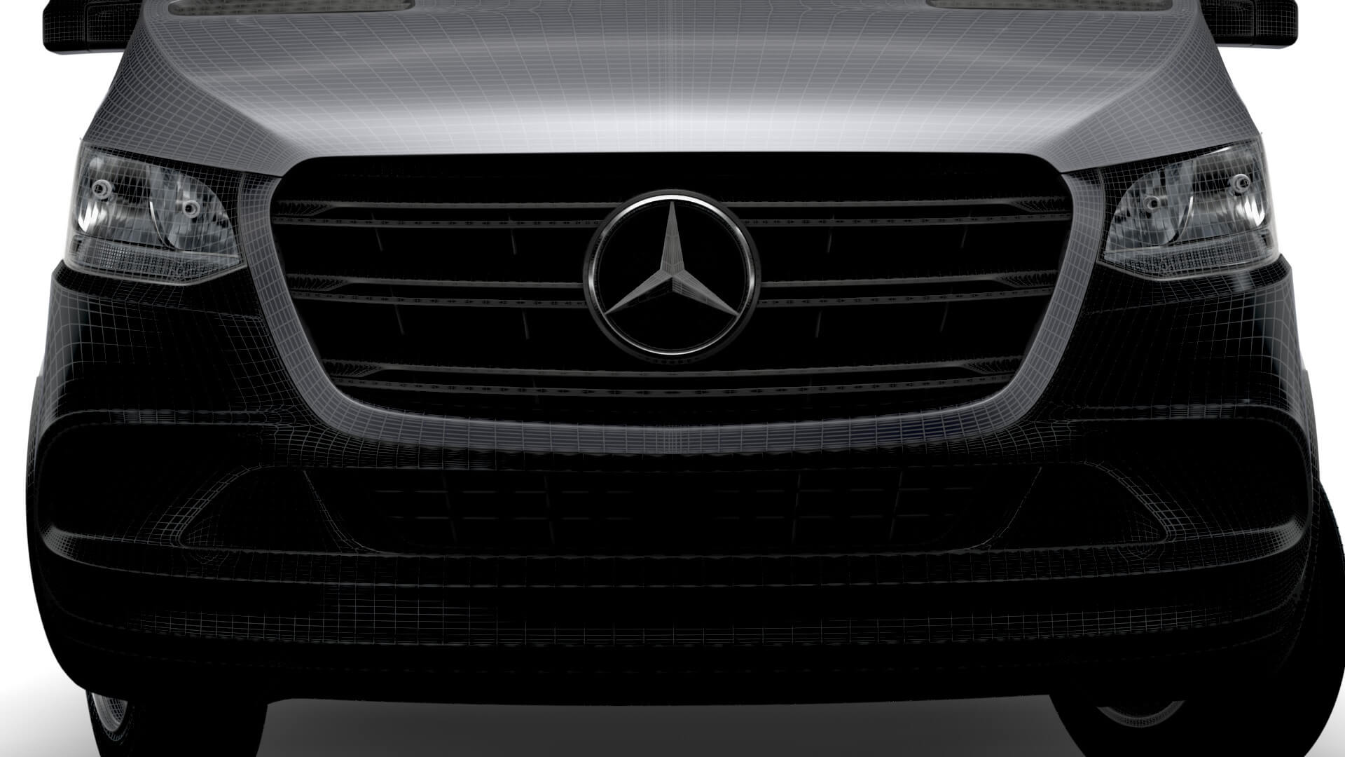 Mercedes Benz Sprinter Dropside 2023 - 3D Model by Creator 3D