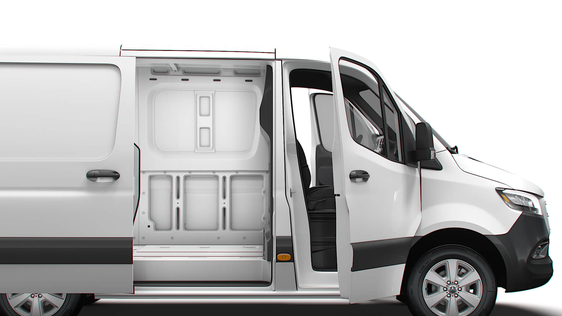 Mercedes Benz Sprinter L1H1 FWD HQ Interior 2025 - 3D Model by Creator 3D