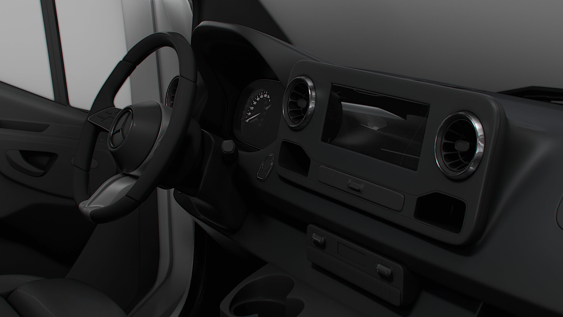 Mercedes Benz Sprinter L1H1 FWD HQ Interior 2025 - 3D Model by Creator 3D
