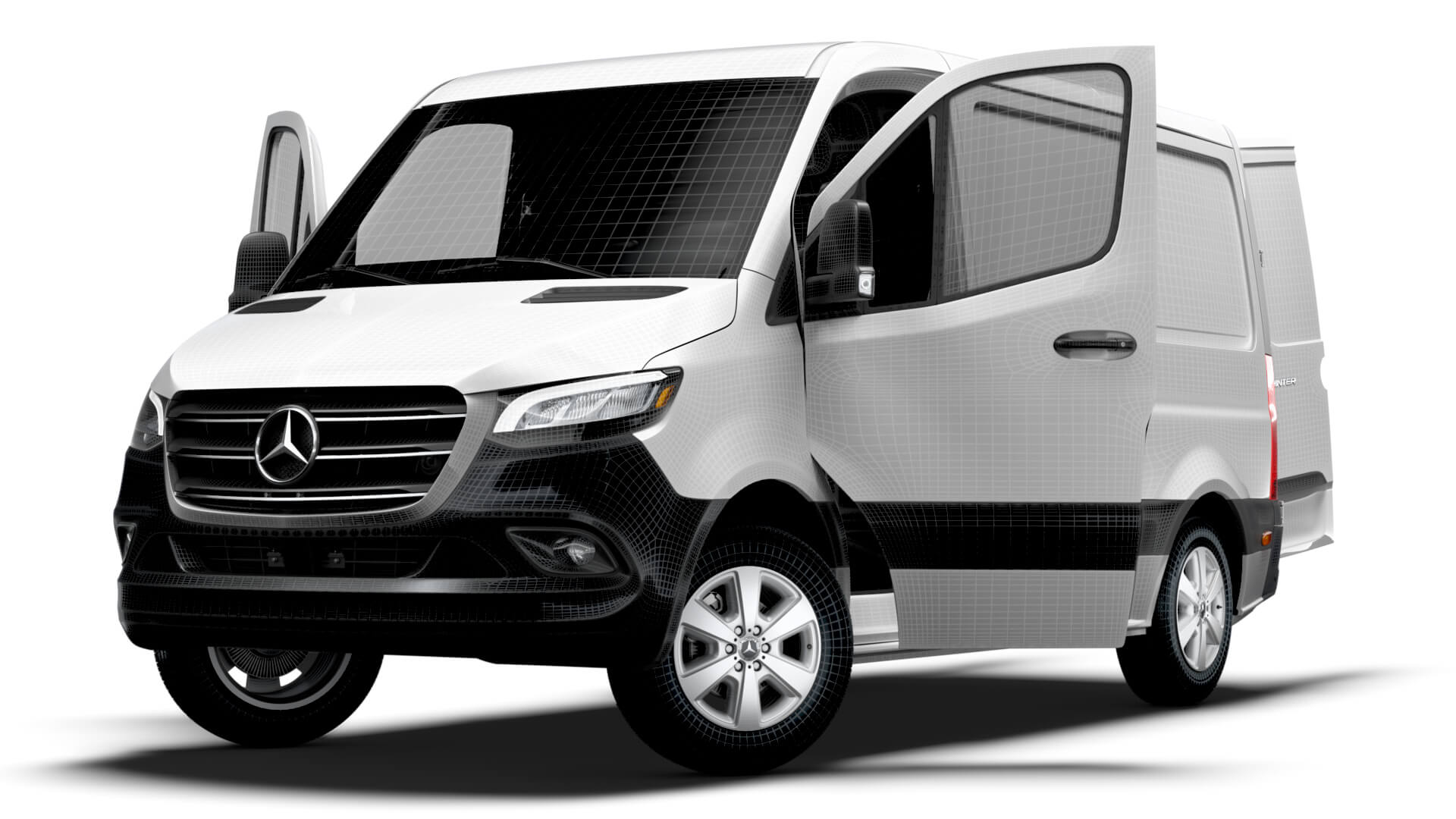 Mercedes Benz Sprinter L1H1 FWD HQ Interior 2025 - 3D Model by Creator 3D