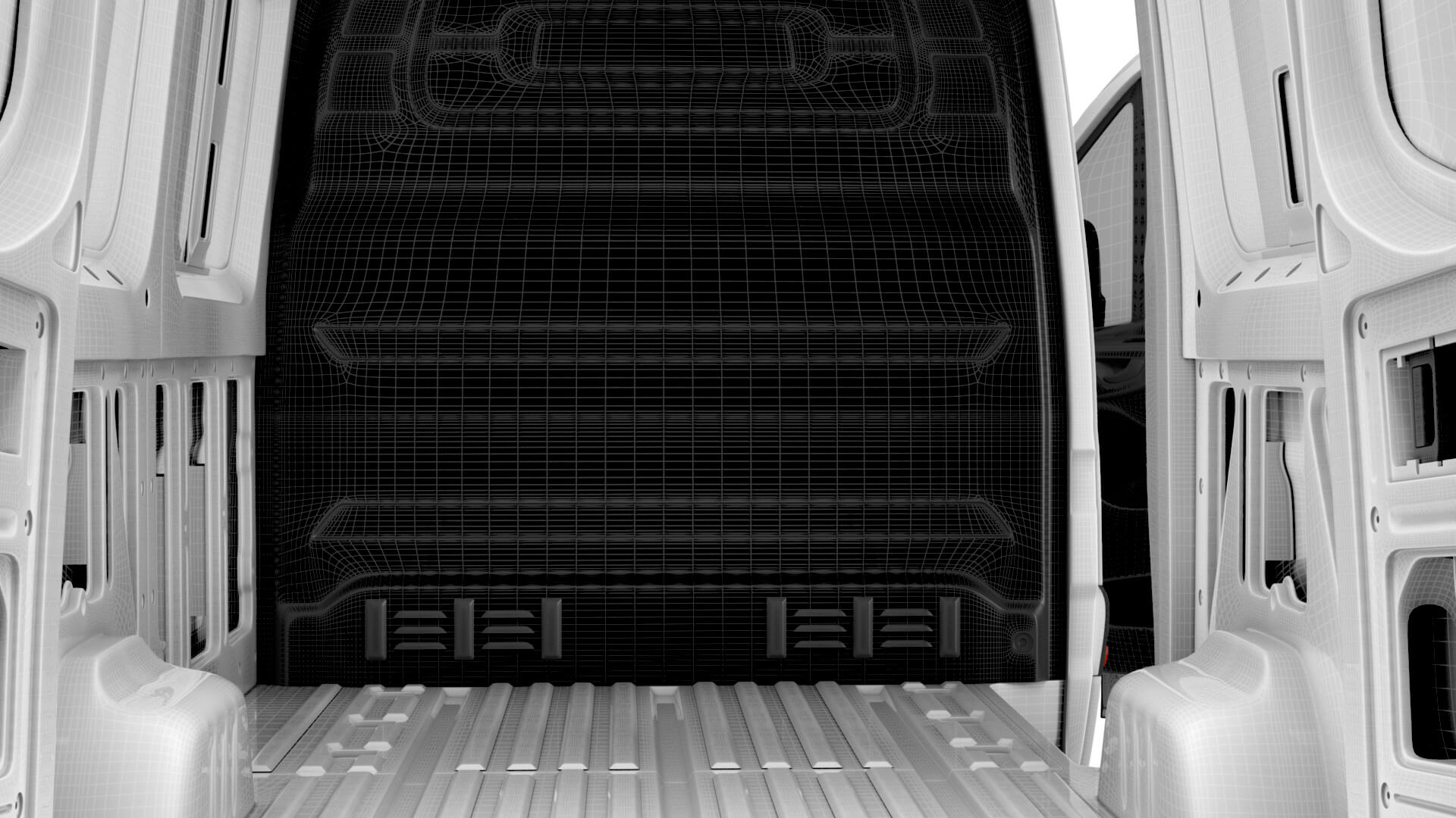 Mercedes Benz Sprinter L1H1 FWD HQ Interior 2025 - 3D Model by Creator 3D