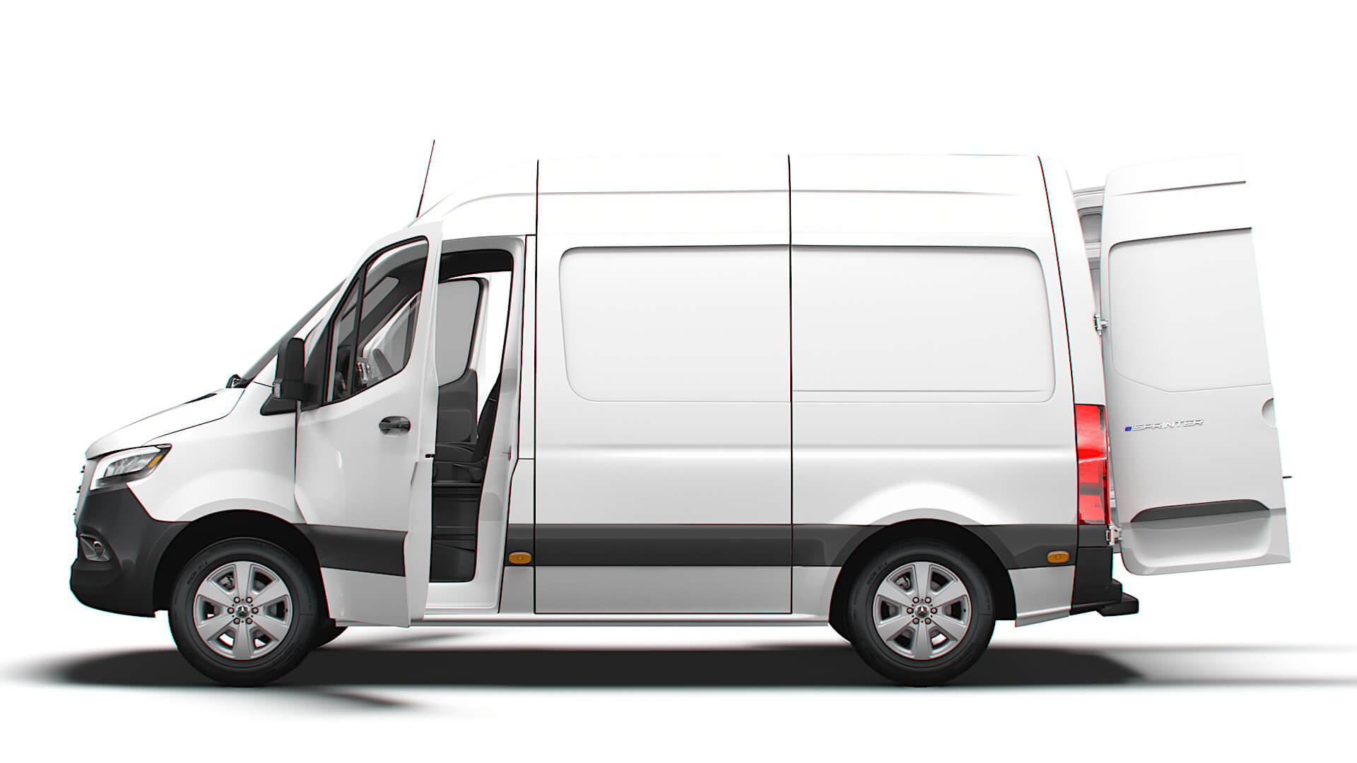 Mercedes Benz Sprinter L1H2 FWD HQ Interior 2025 - 3D Model by Creator 3D