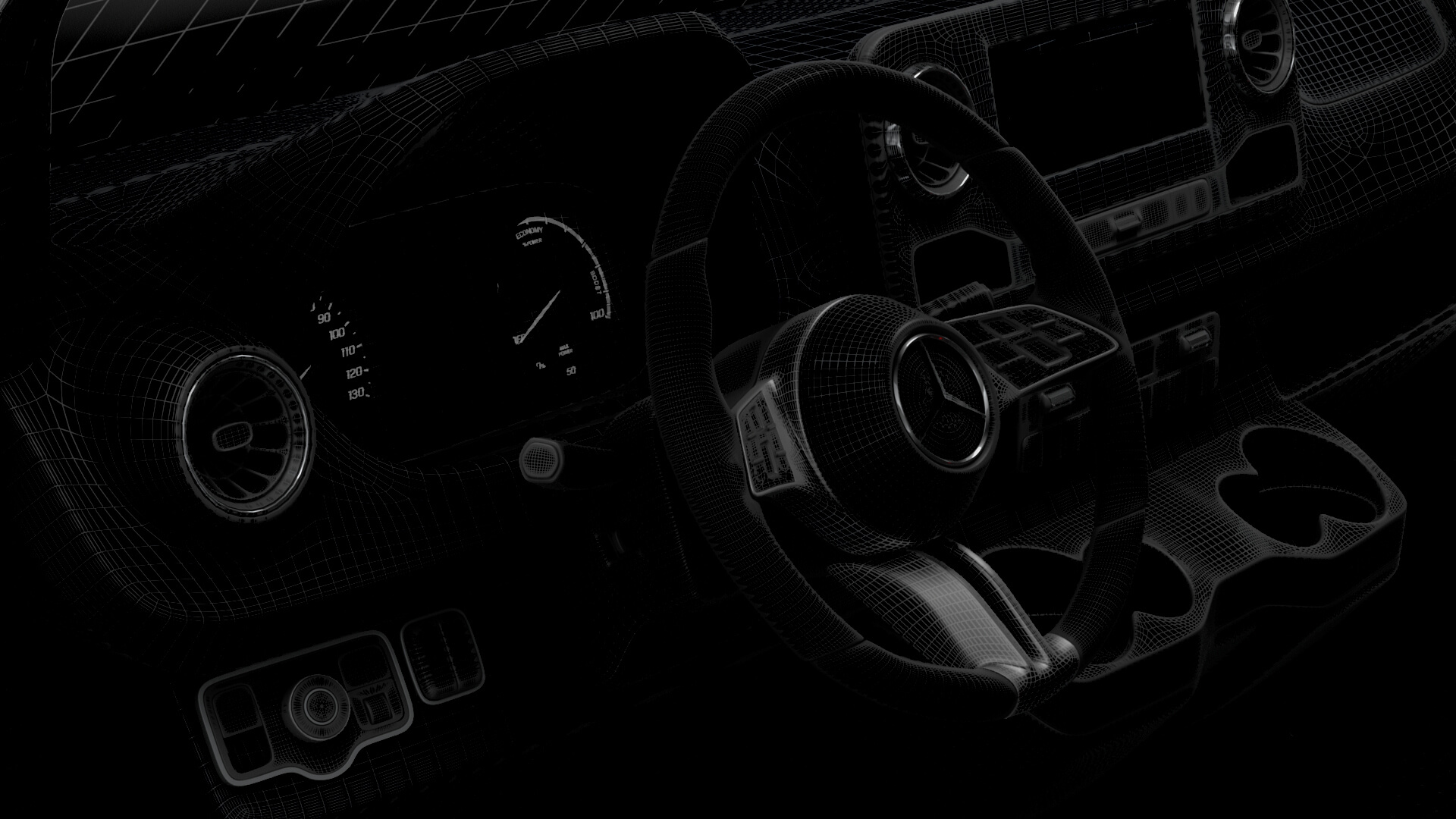 Mercedes Benz Sprinter L1H2 FWD HQ Interior 2025 - 3D Model by Creator 3D