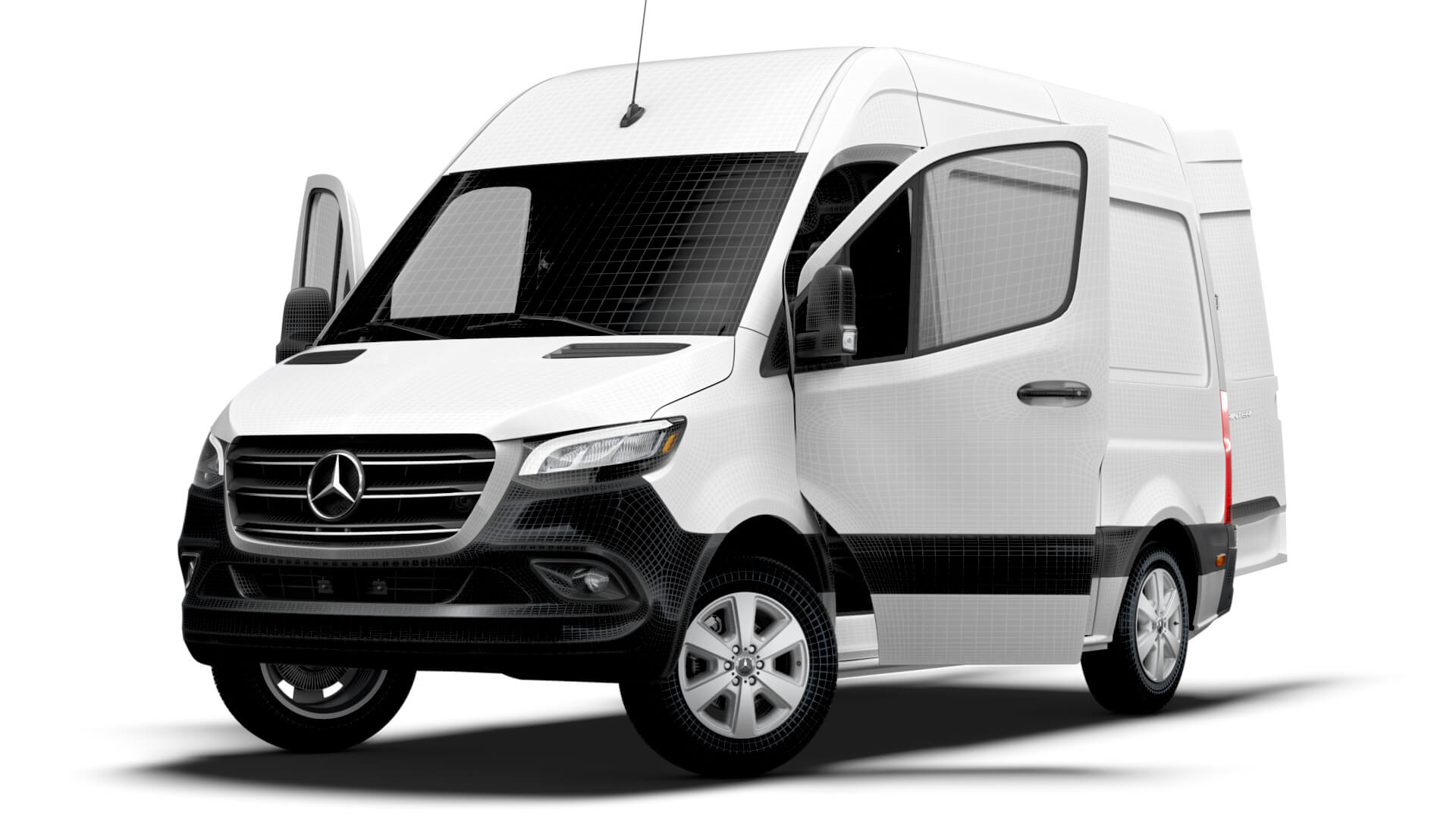 Mercedes Benz Sprinter L1H2 FWD HQ Interior 2025 - 3D Model by Creator 3D